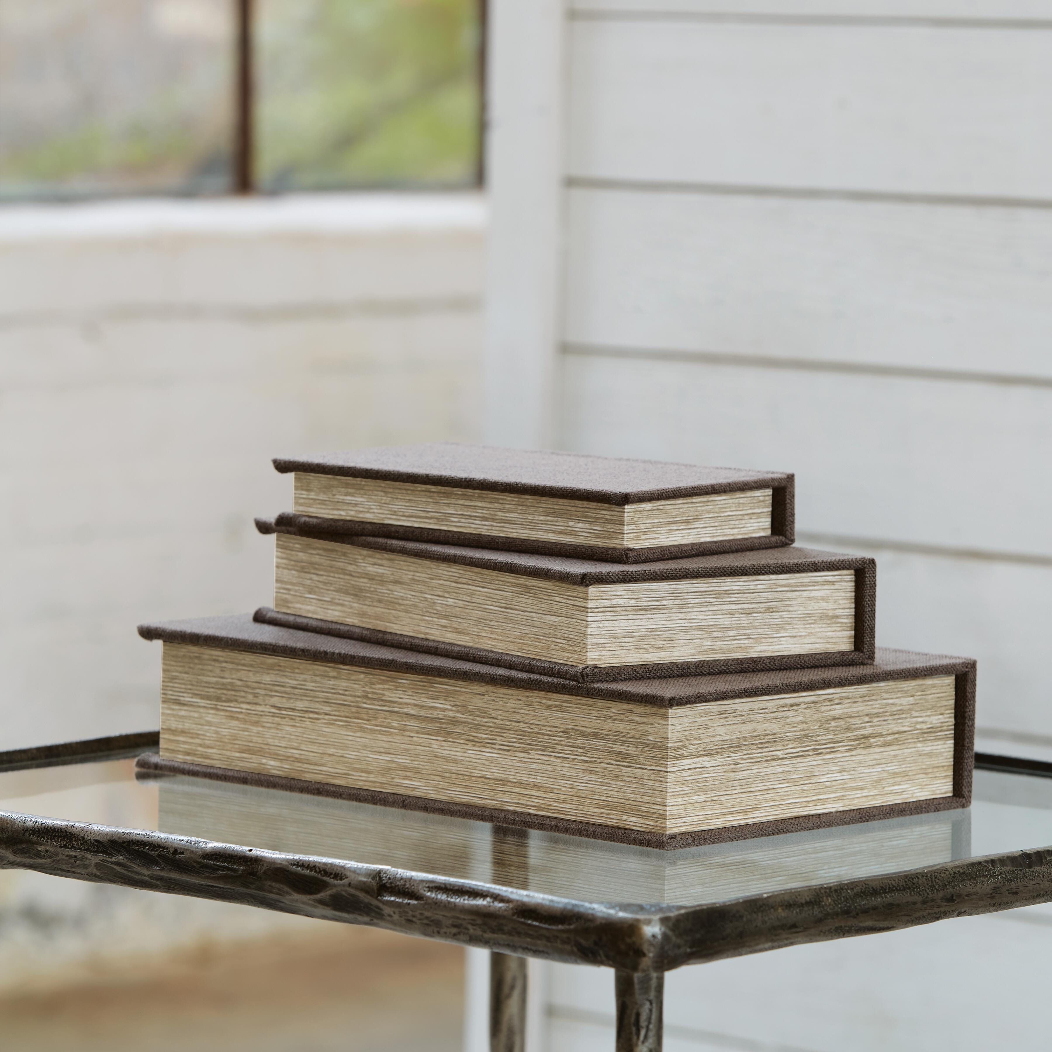 Click here for Jolina Box (Set of 3)  Brown prices