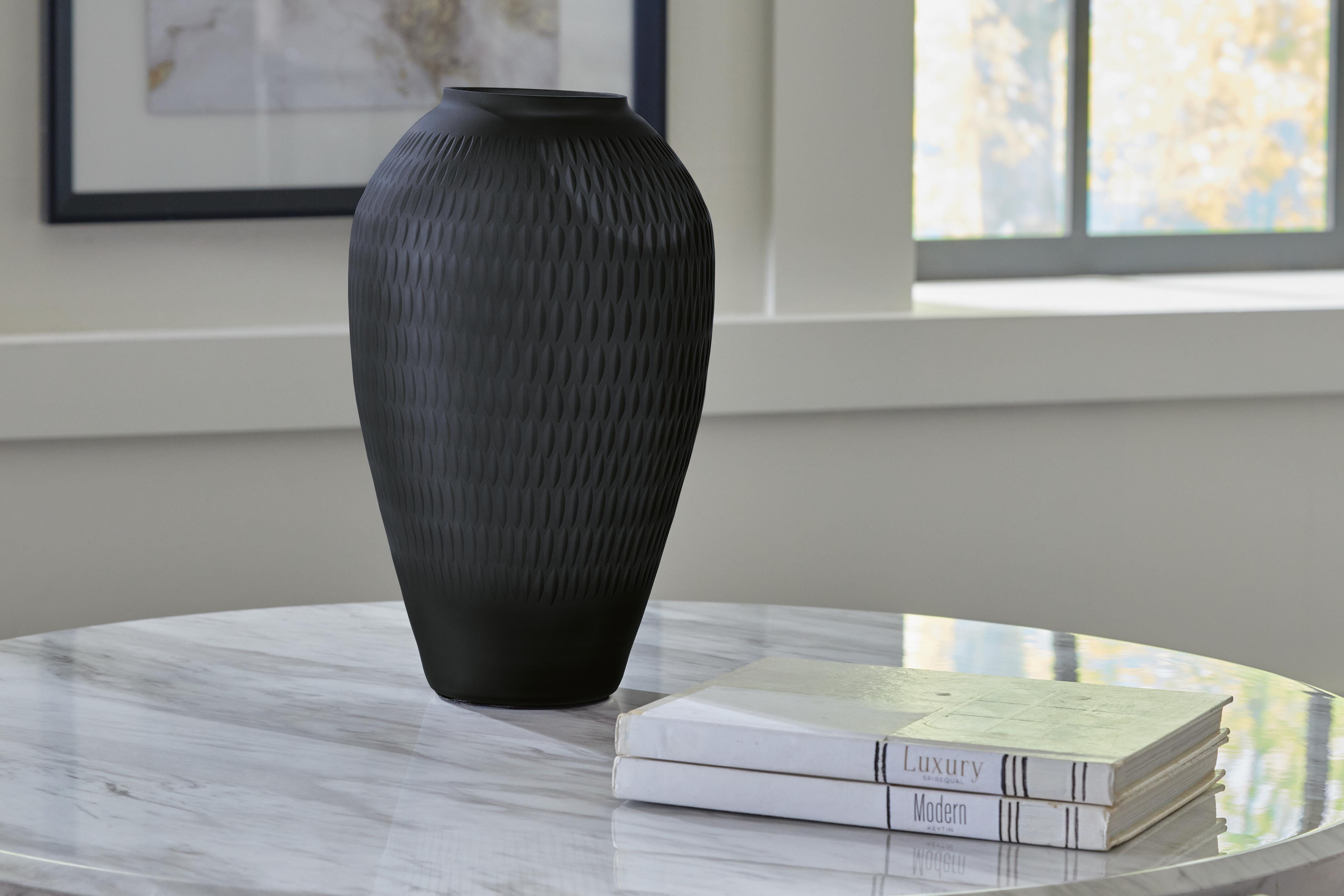 Click here for Etney Glass Large Vase  Slate prices