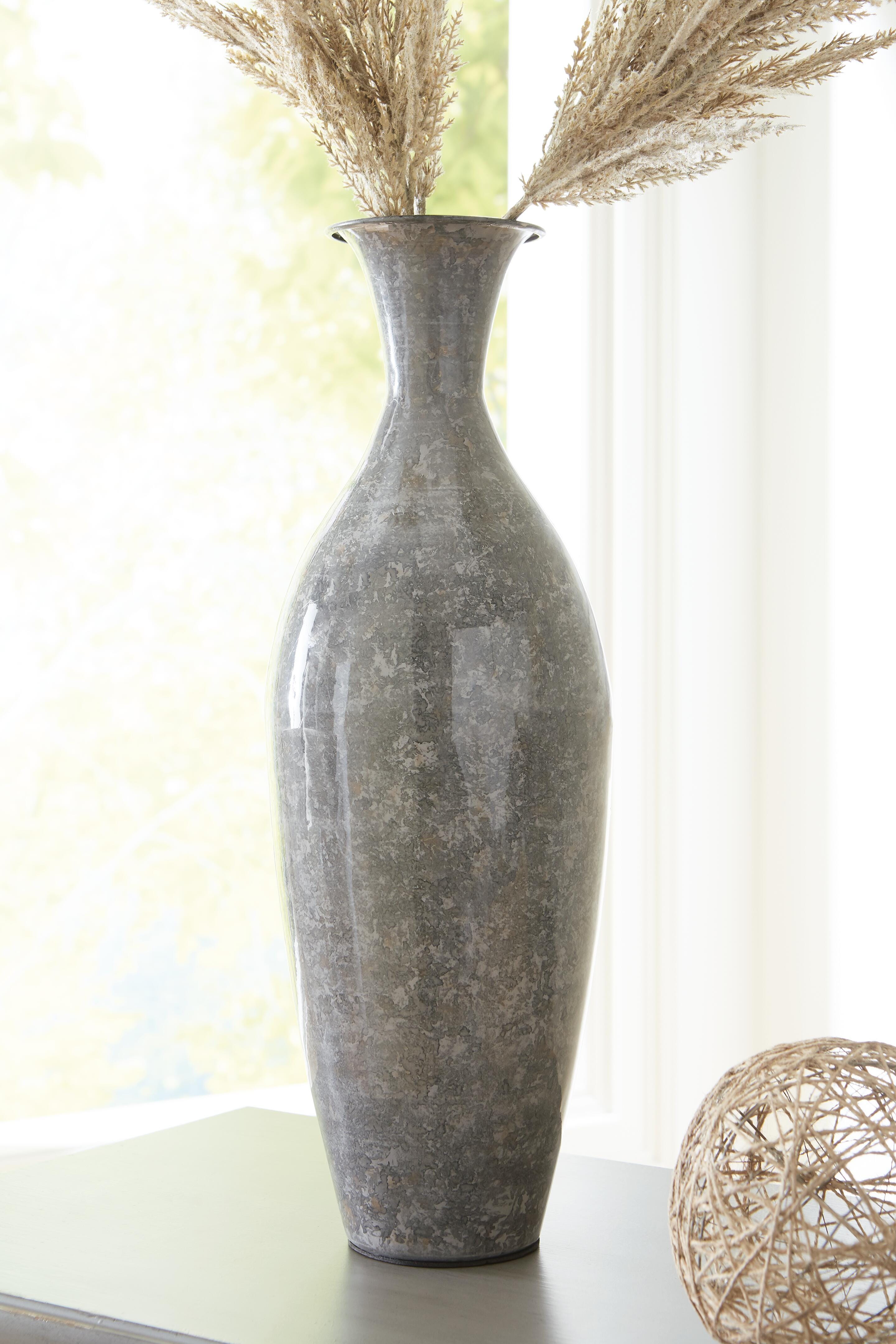 Click here for Brockwich Large Vase  Antique Gray prices