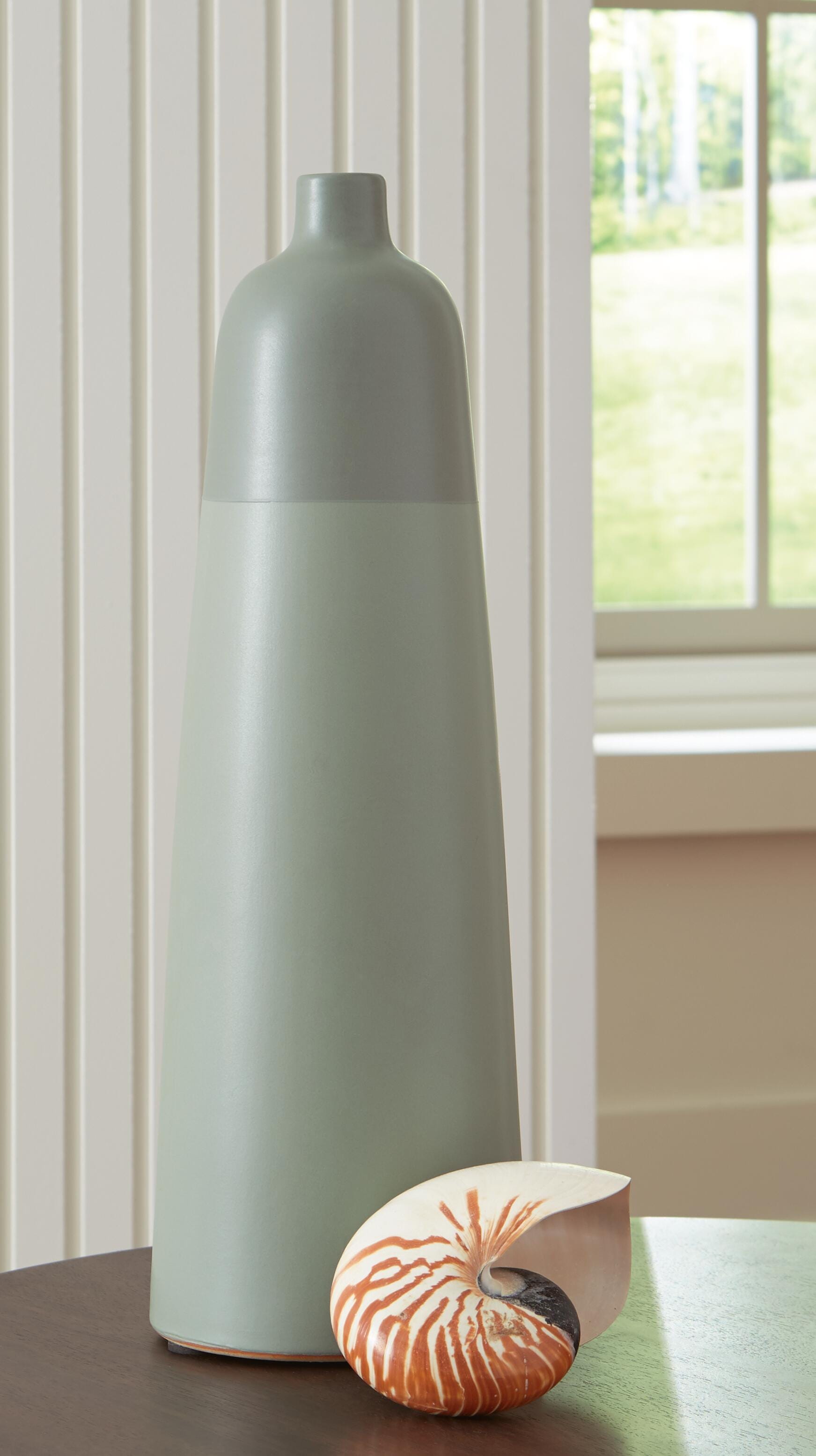 Click here for Peerland Tall Vase  Sage Green prices