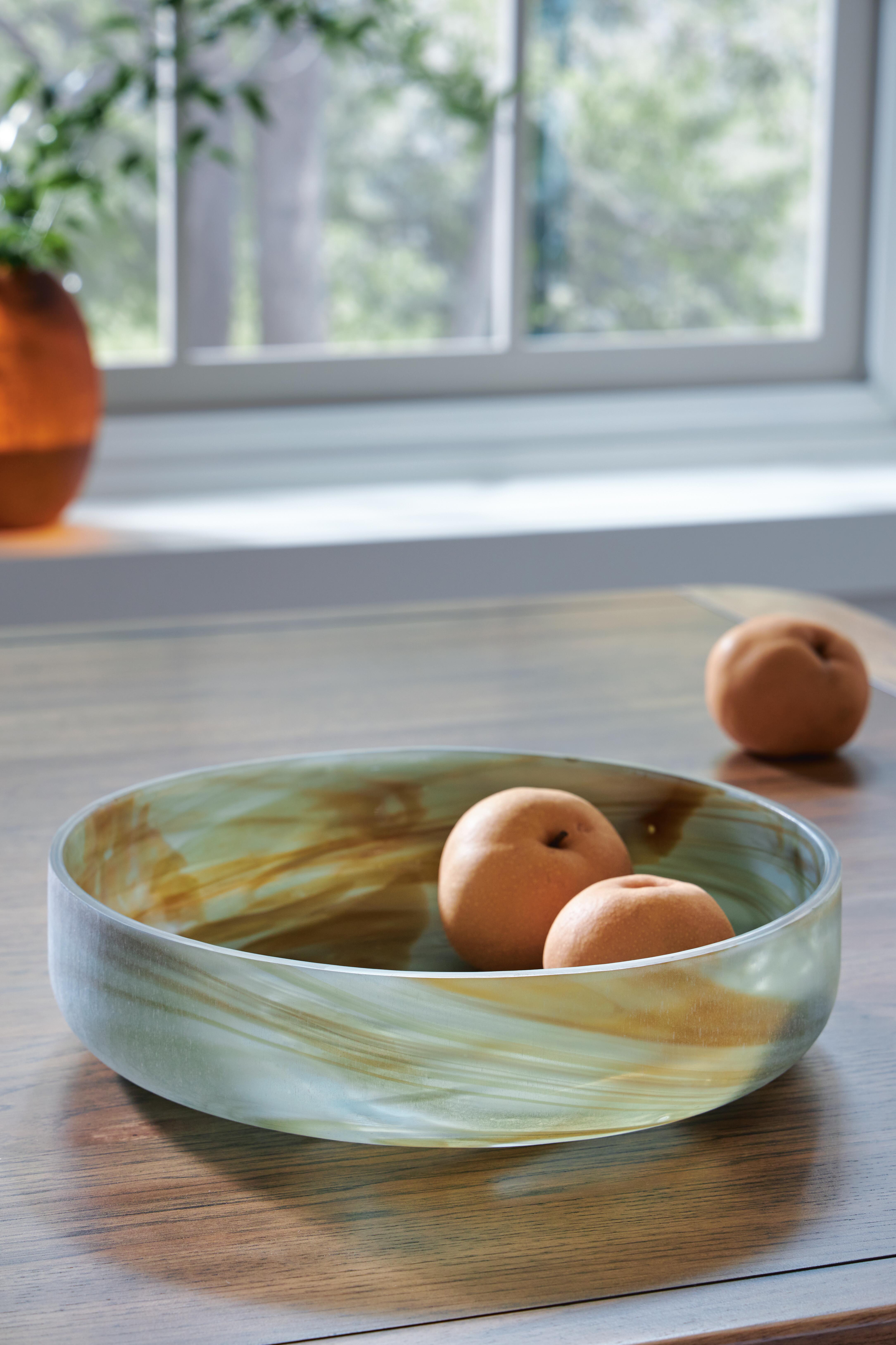 Click here for Bannington Glass Bowl  Sage Green prices