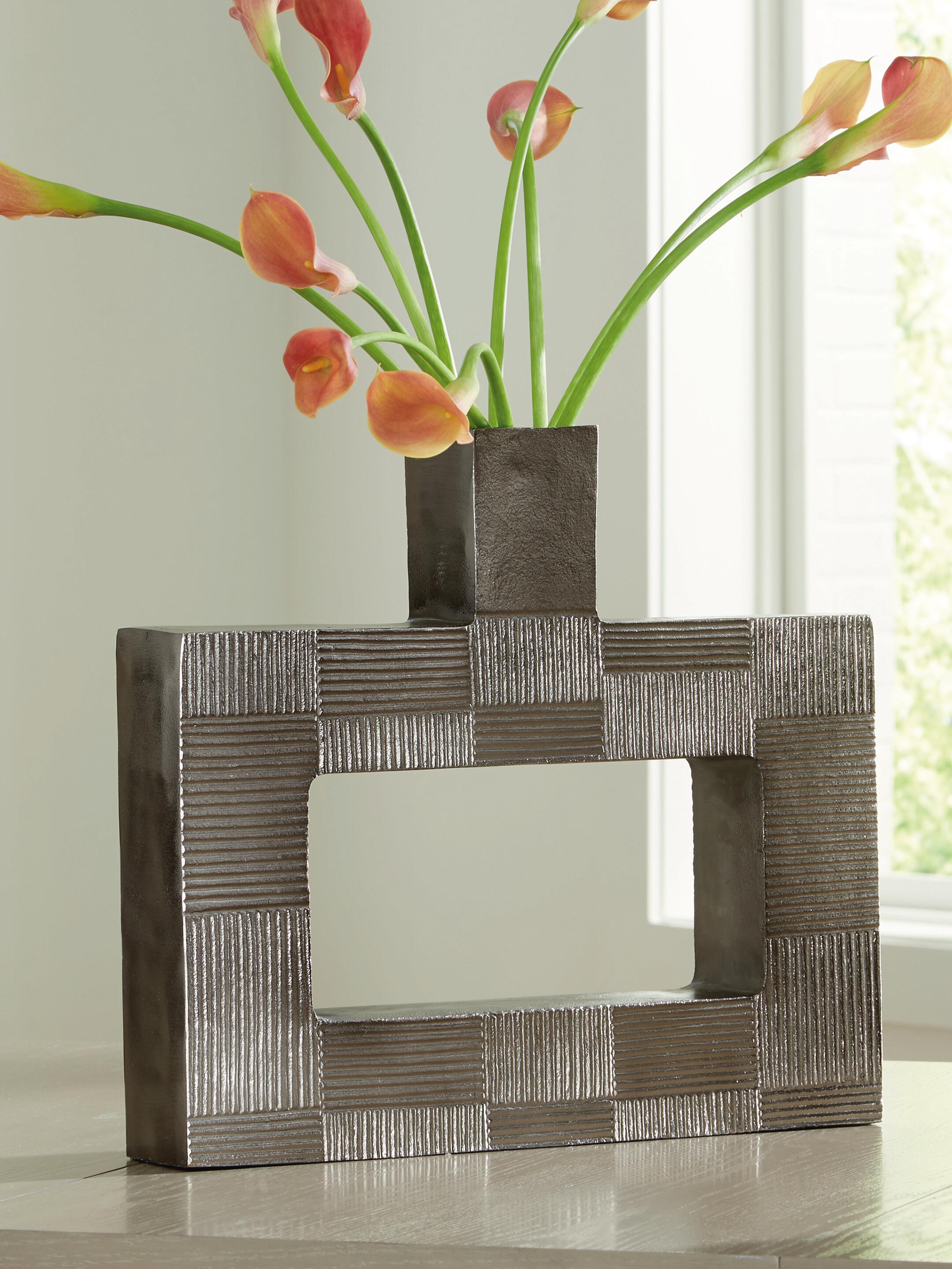 Click here for Wrengrove Vase  Antique Nickel Finish prices