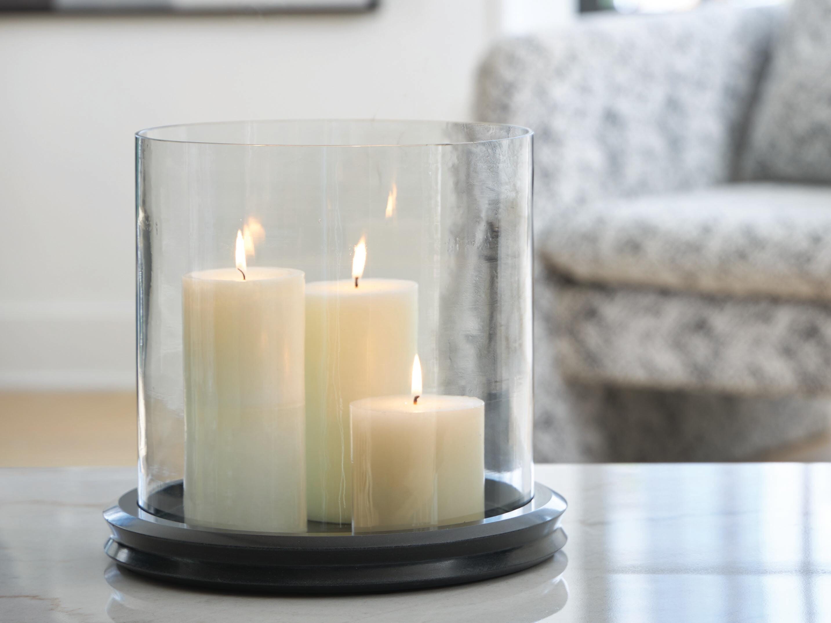 Click here for Saskia Candle Holder  Clear/Black prices