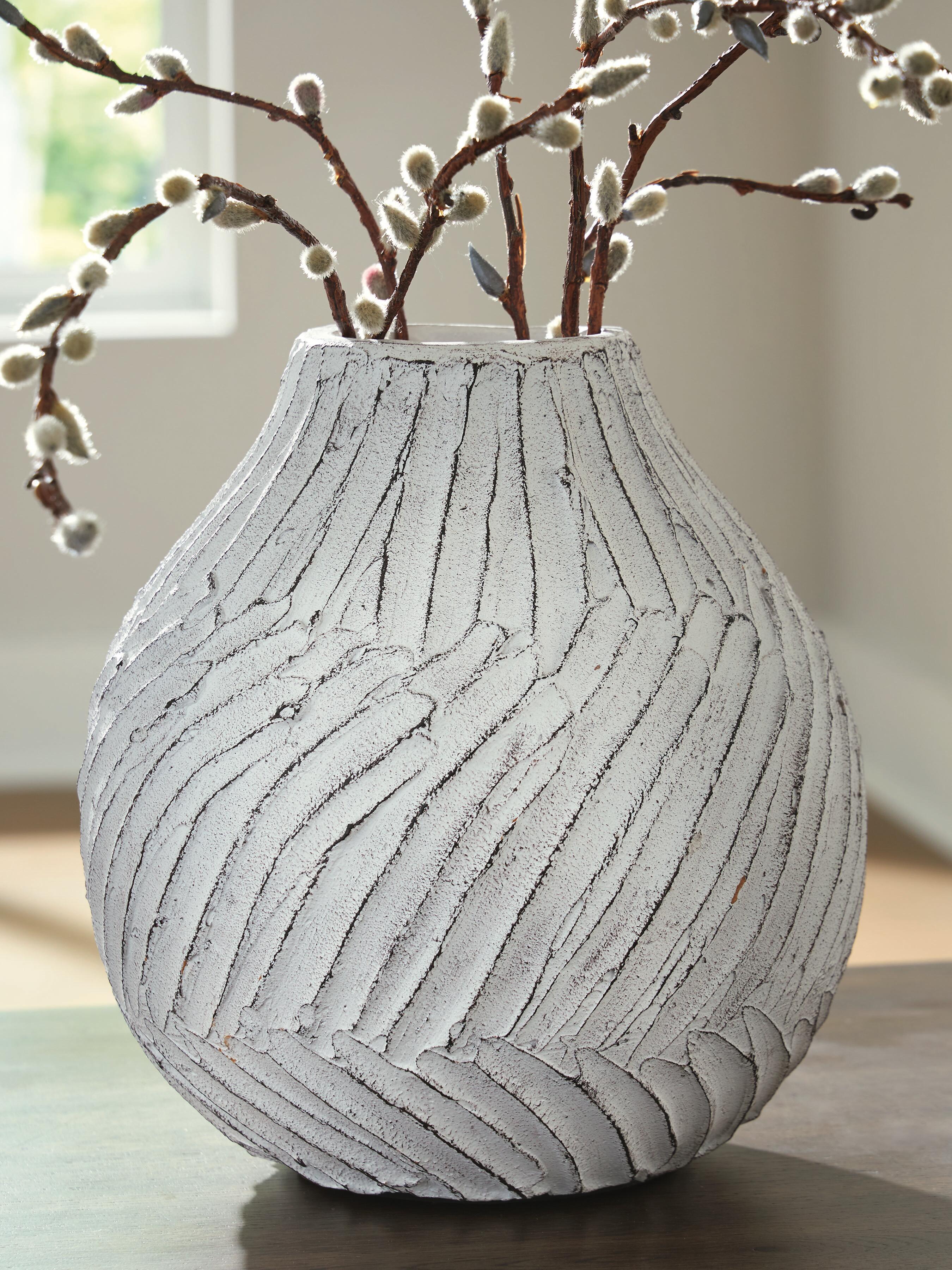 Click here for Shelvie Vase  Distressed White prices