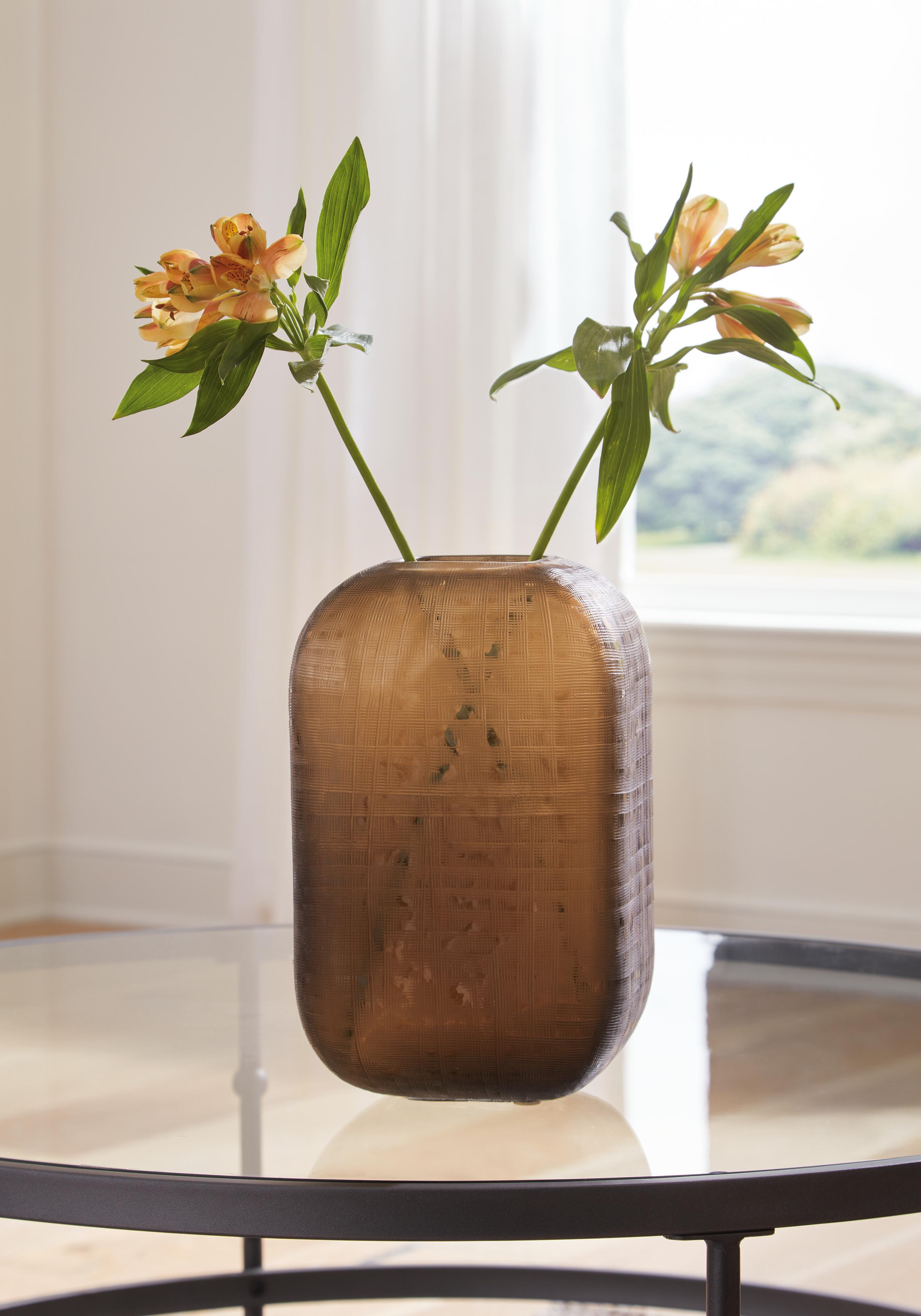 Click here for Capard Tall Indoor/Outdoor Vase  Brown prices