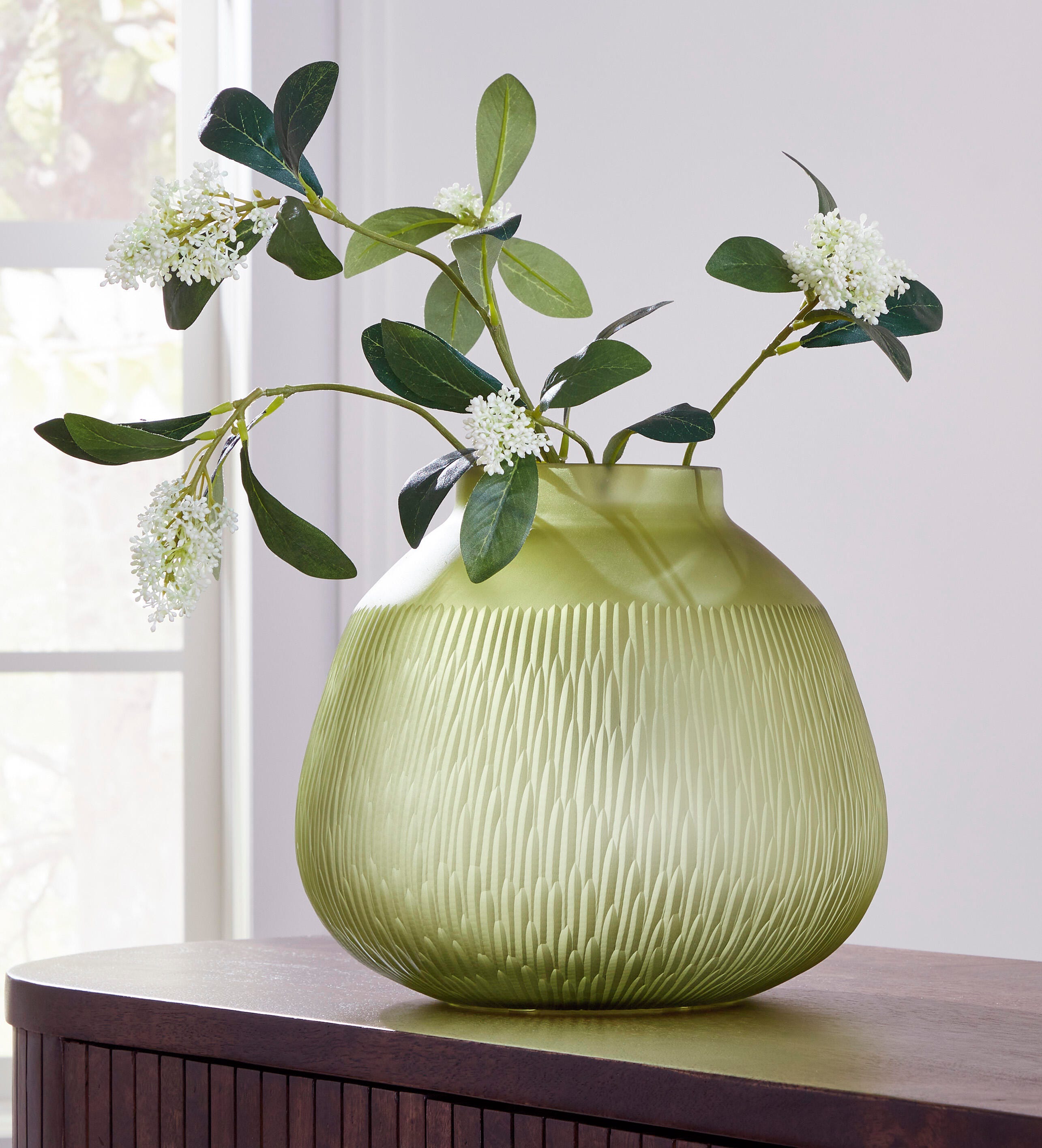 Click here for Scottyard Small Vase  Olive Green prices