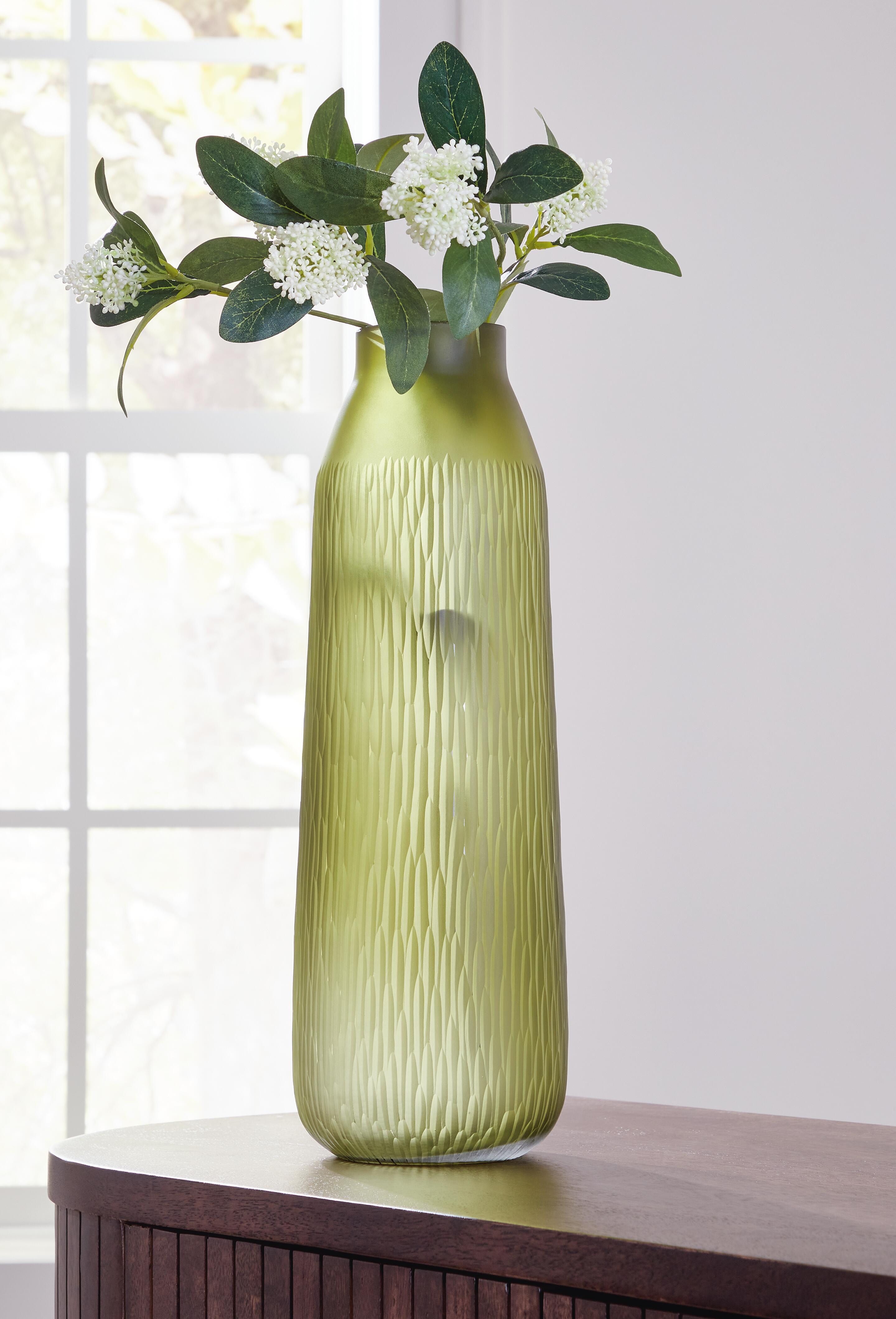 Click here for Scottyard Large Vase  Olive Green prices