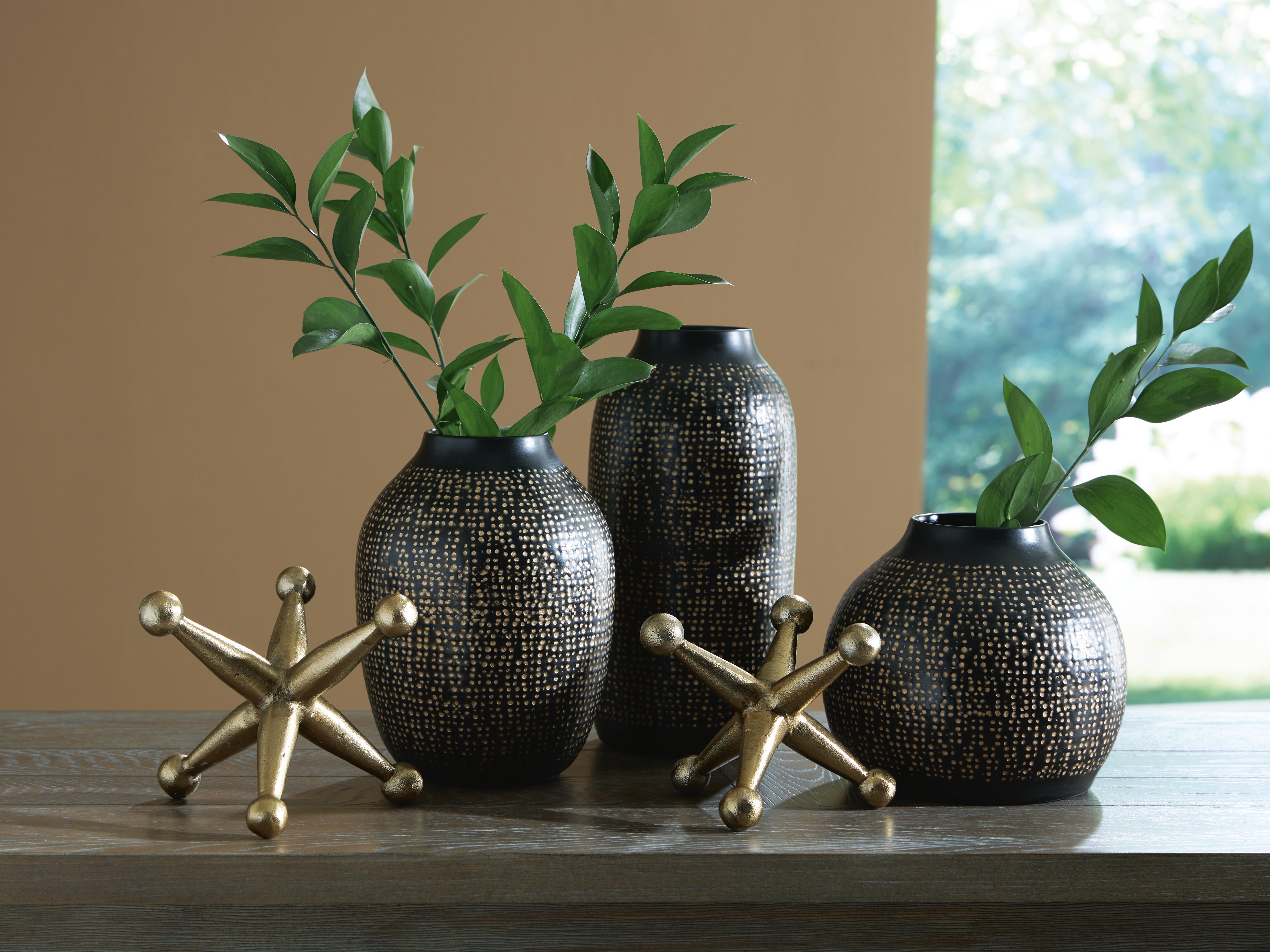 Click here for Vinburn Metal Accessory Set (Set of 5)   Black/Gol... prices