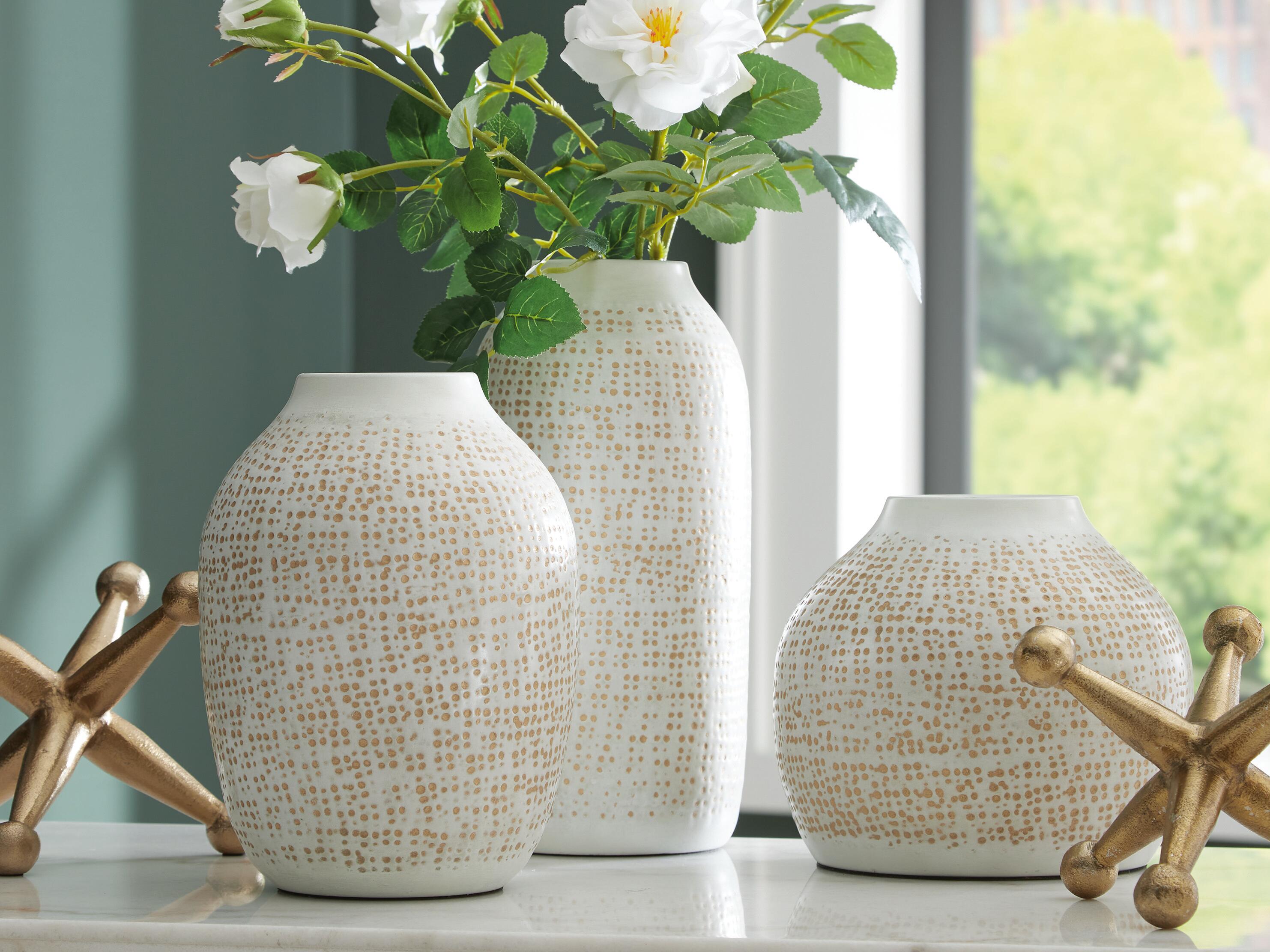 Click here for Vinburn Metal Accessory Set (Set of 5)  White/Gold... prices