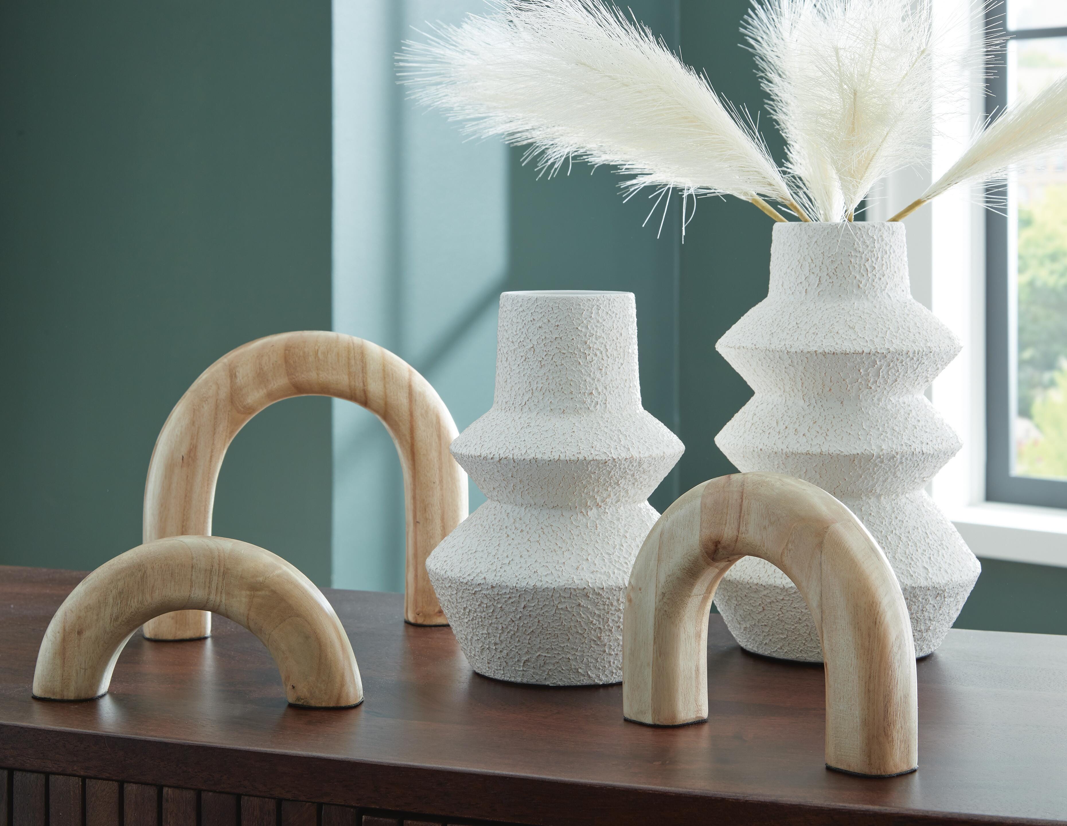 Click here for Maddwarth Accessory Set (Set of 5)  White/Natural... prices