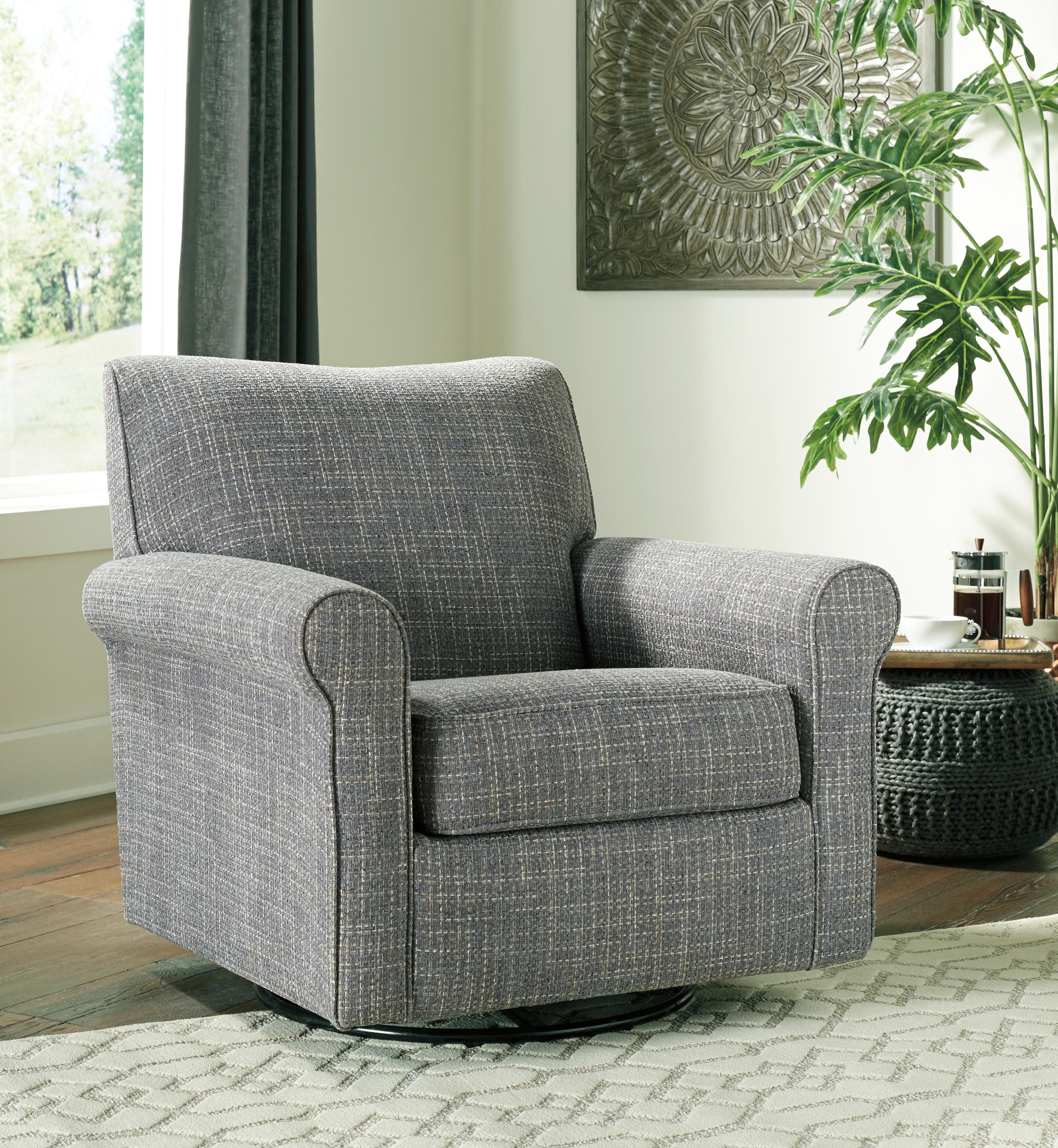 Click here for Renley Swivel Accent Chair  Ash prices