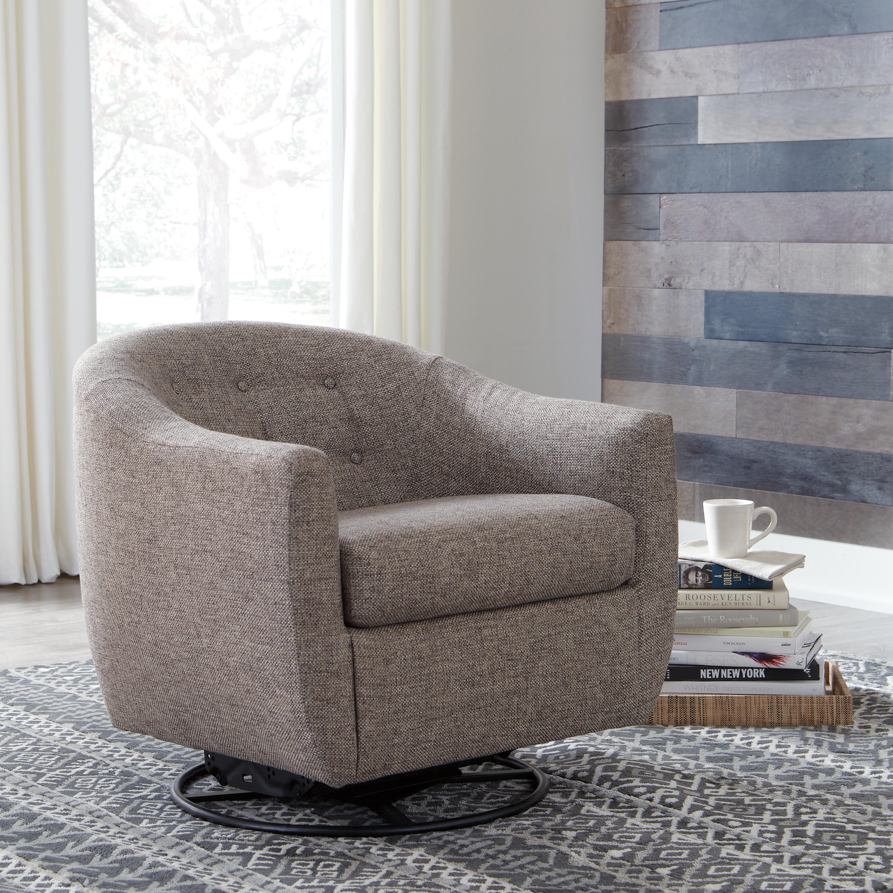 Click here for Upshur Swivel Accent Chair  Taupe prices