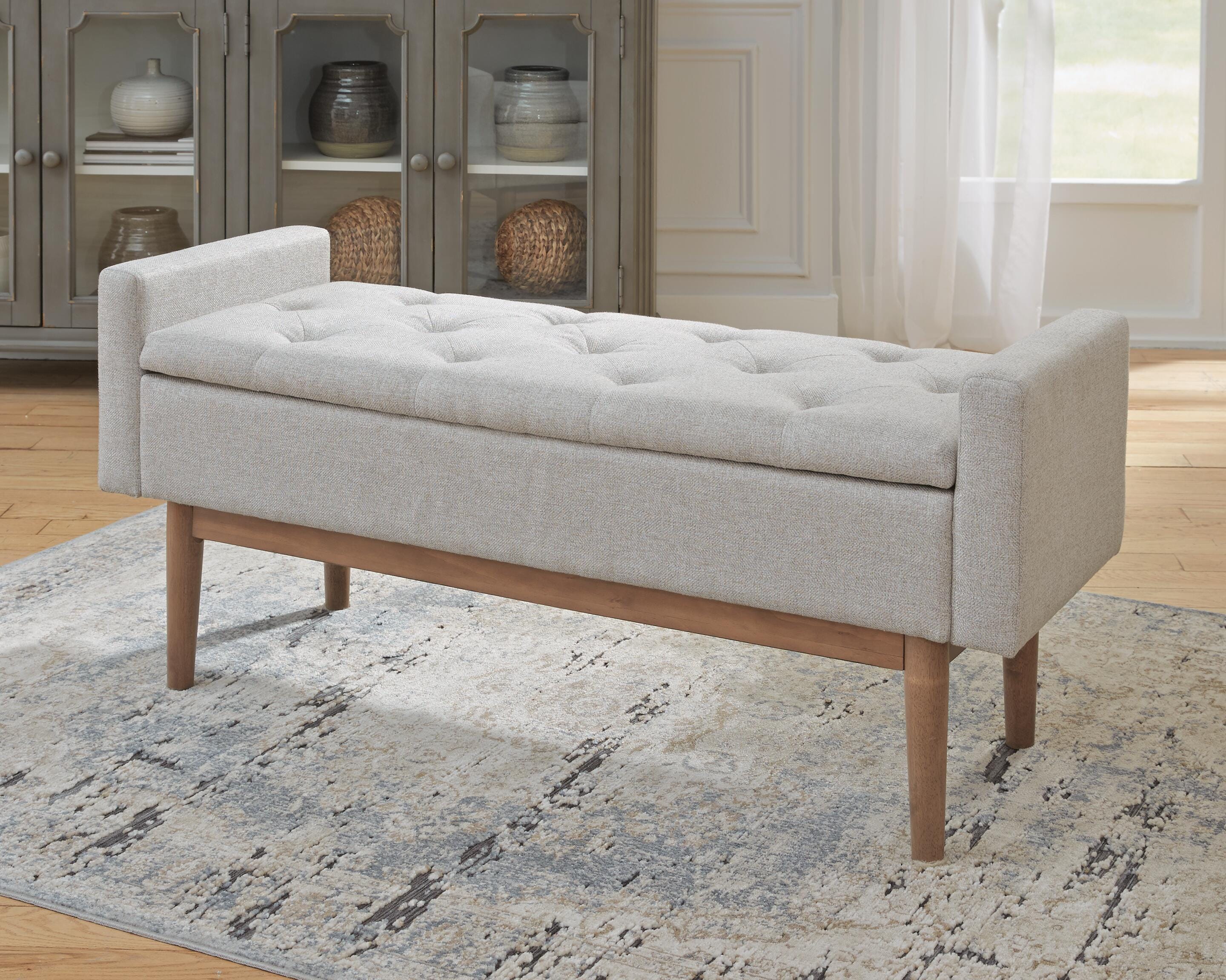 Click here for Briarson Storage Bench  Beige/Brown prices
