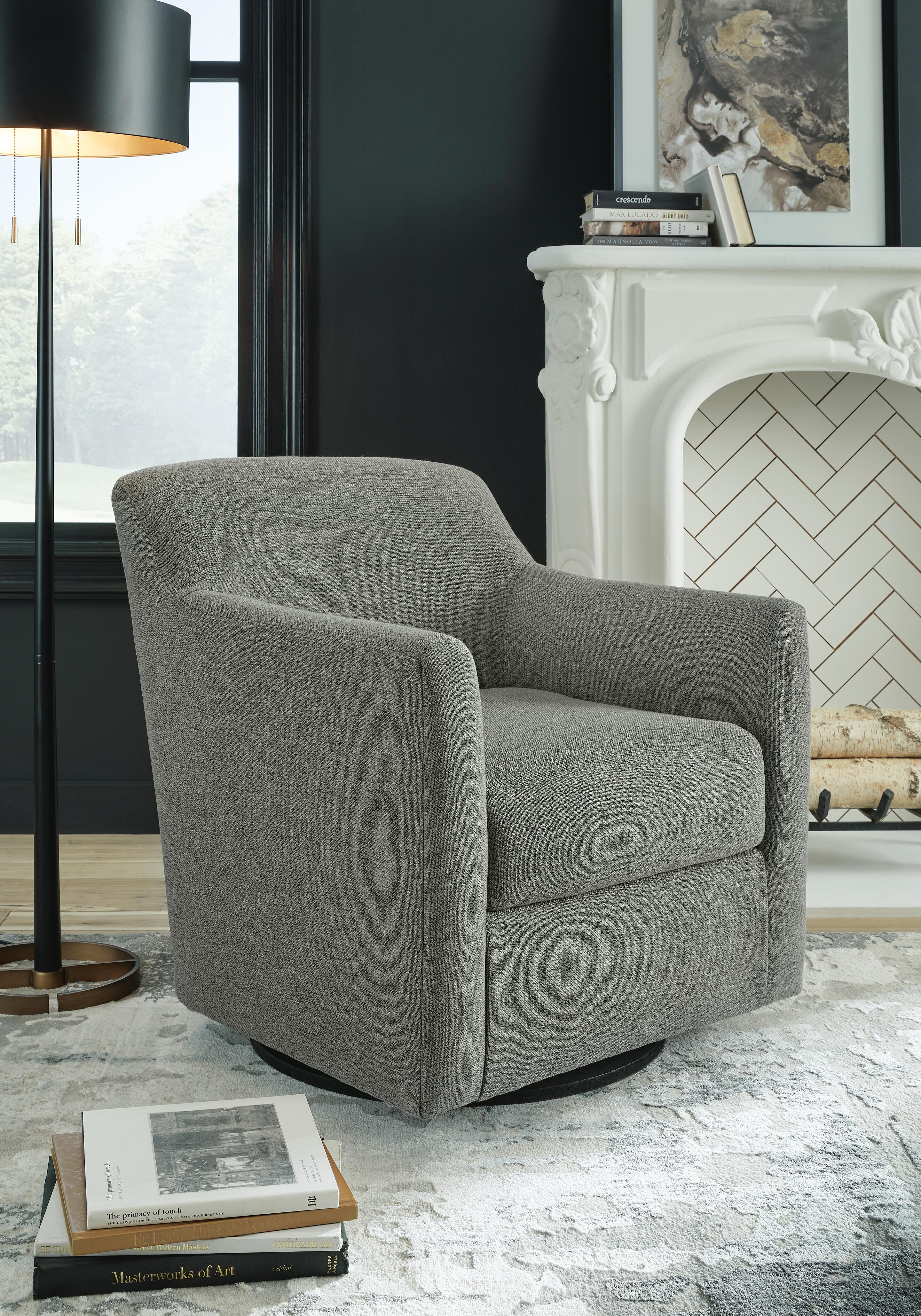 Click here for Bradney Swivel Accent Chair  Smoke prices