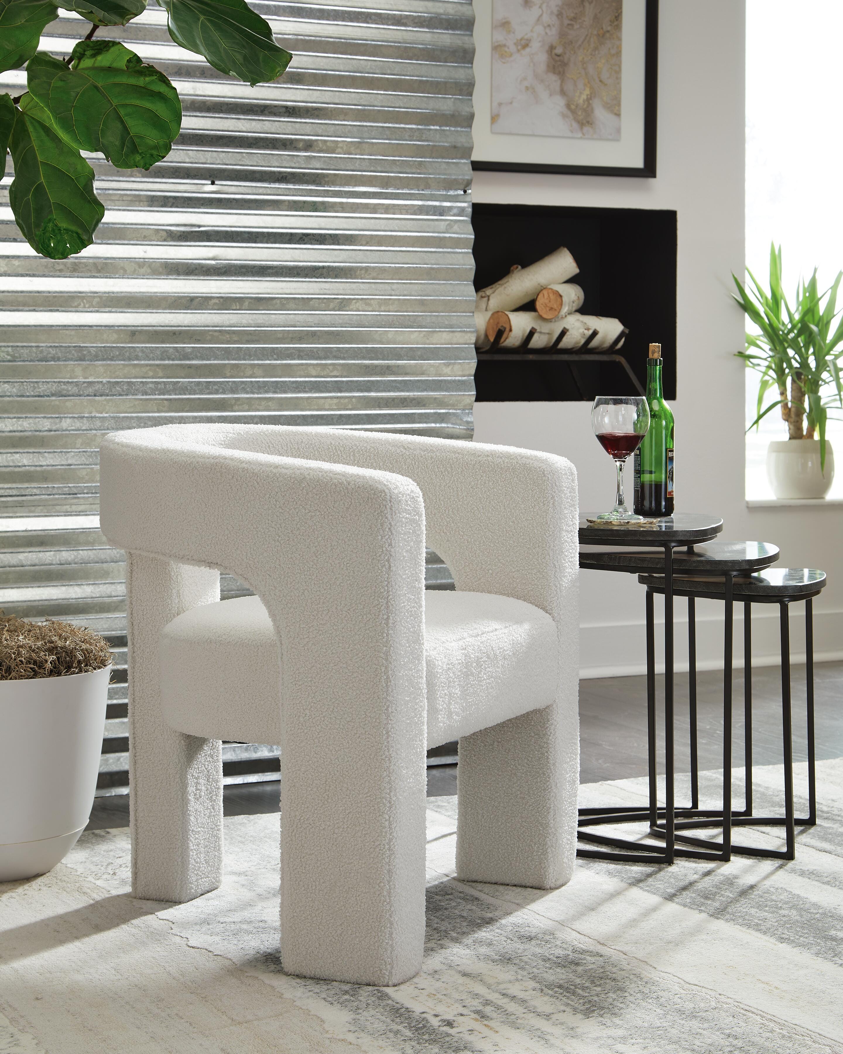 Click here for Landick Accent Chair  Ivory prices