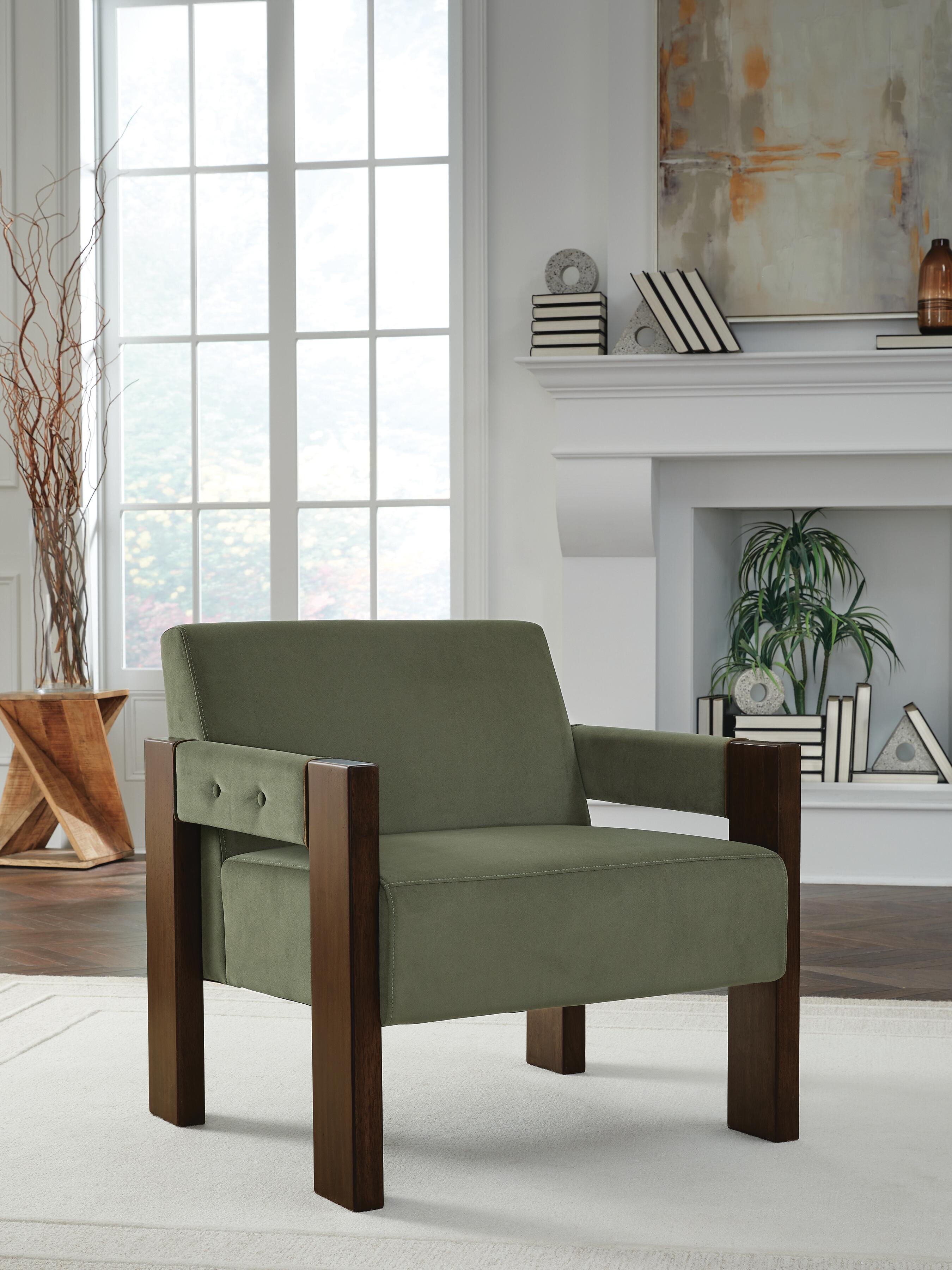 Click here for Adlanlock Accent Chair  Olive prices