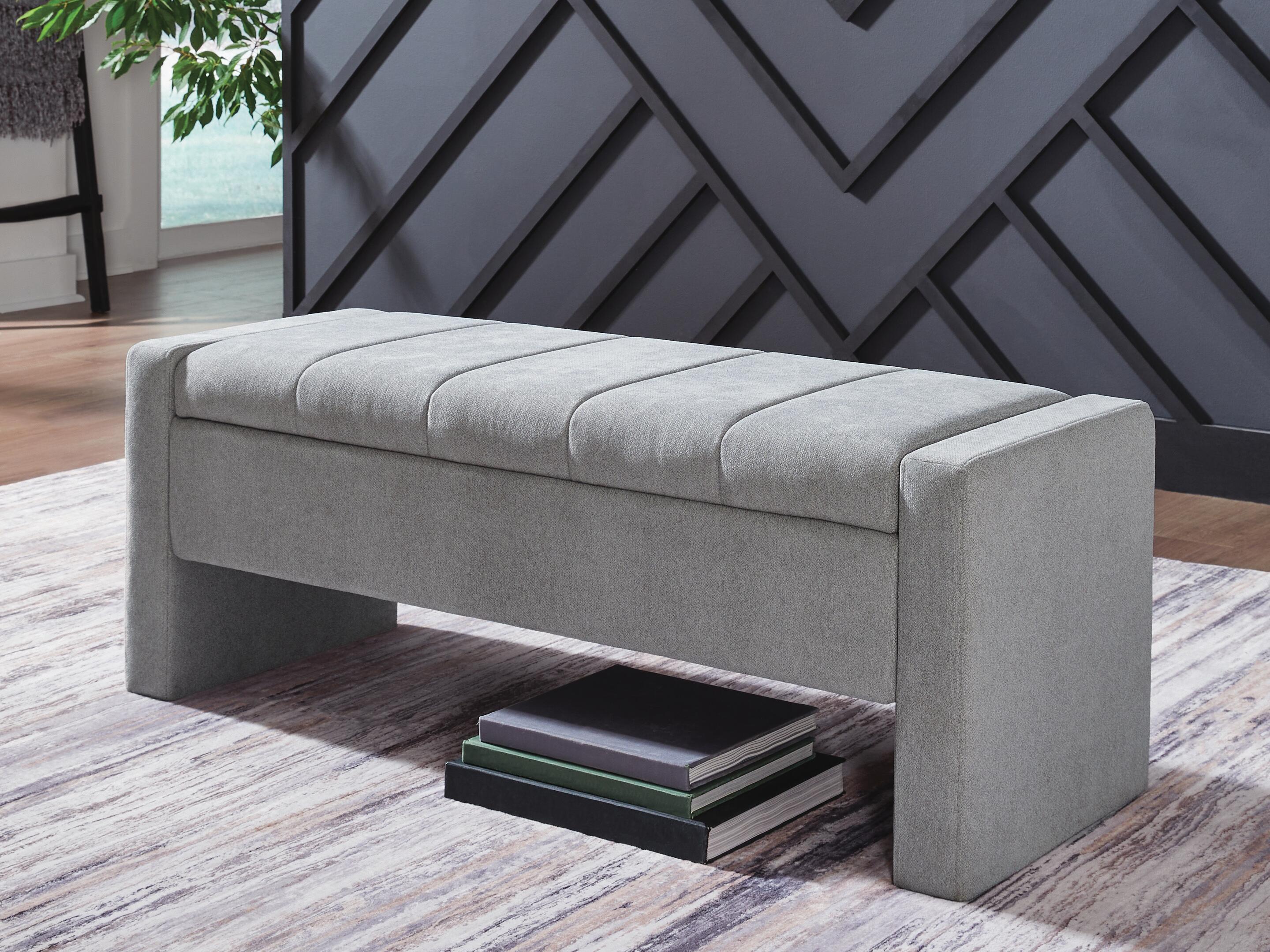 Click here for Akselman Storage Bench  Gray prices