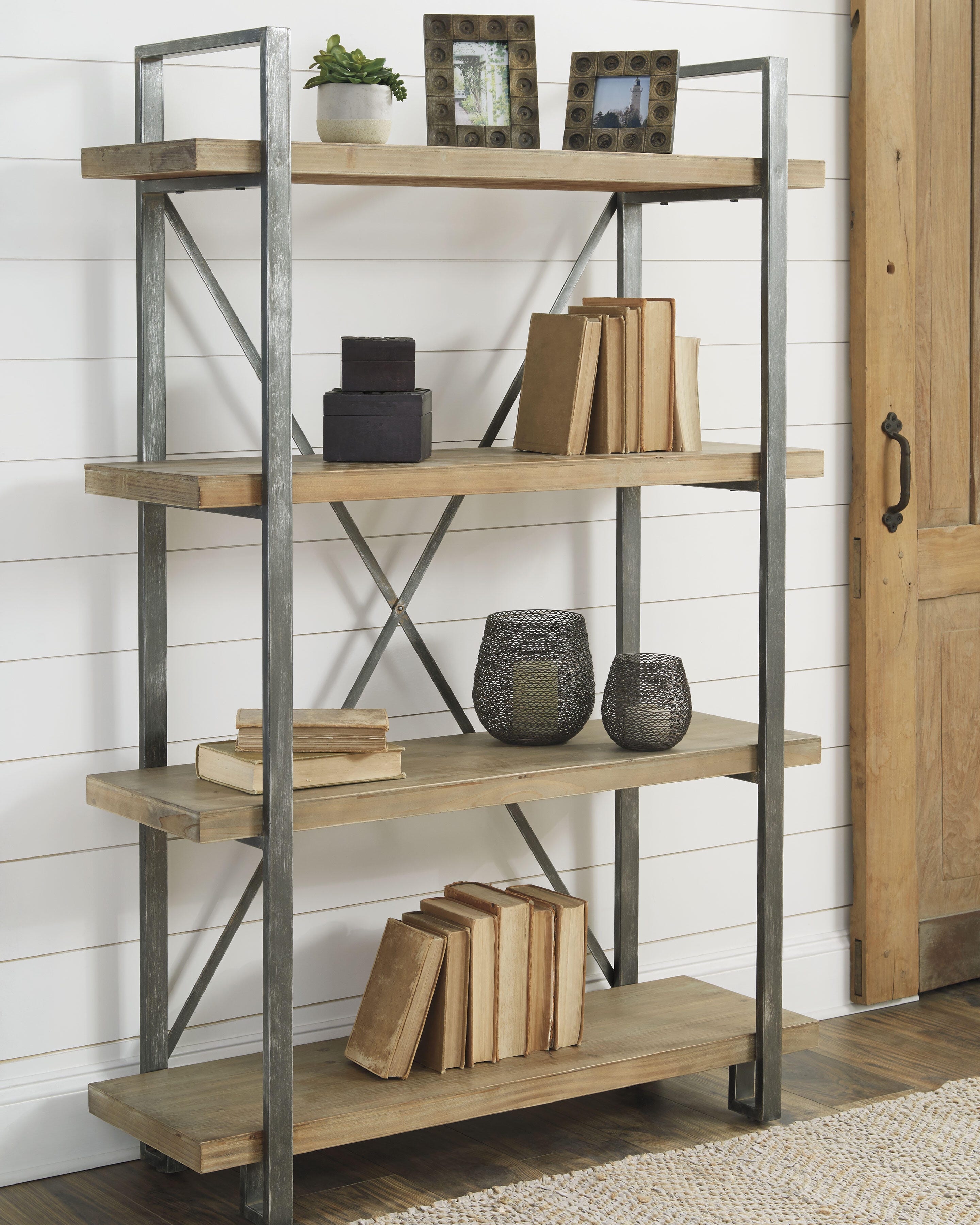 Click here for Forestmin 68 Bookcase  Brown/Black prices