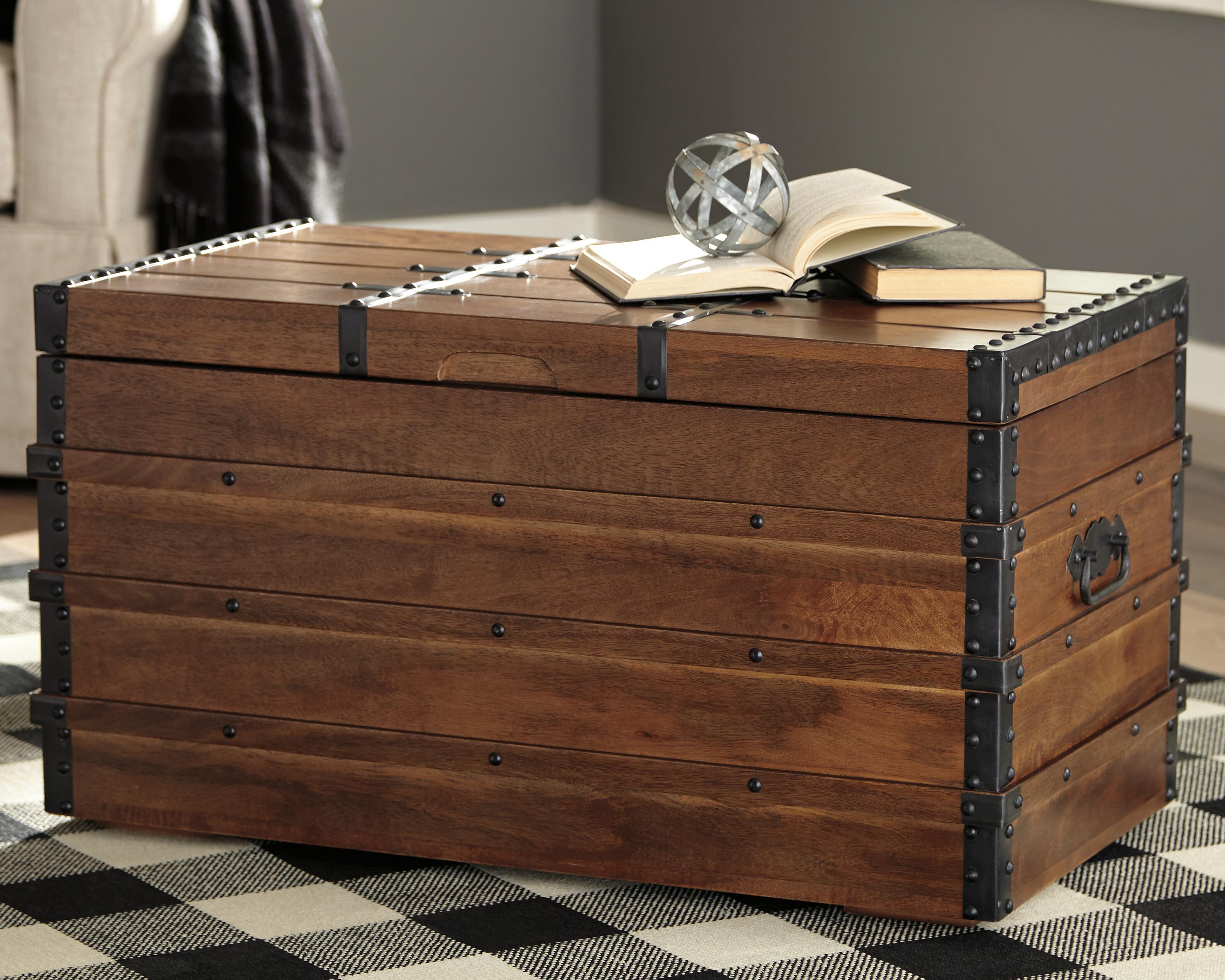 Click here for Kettleby Storage Trunk  Brown prices