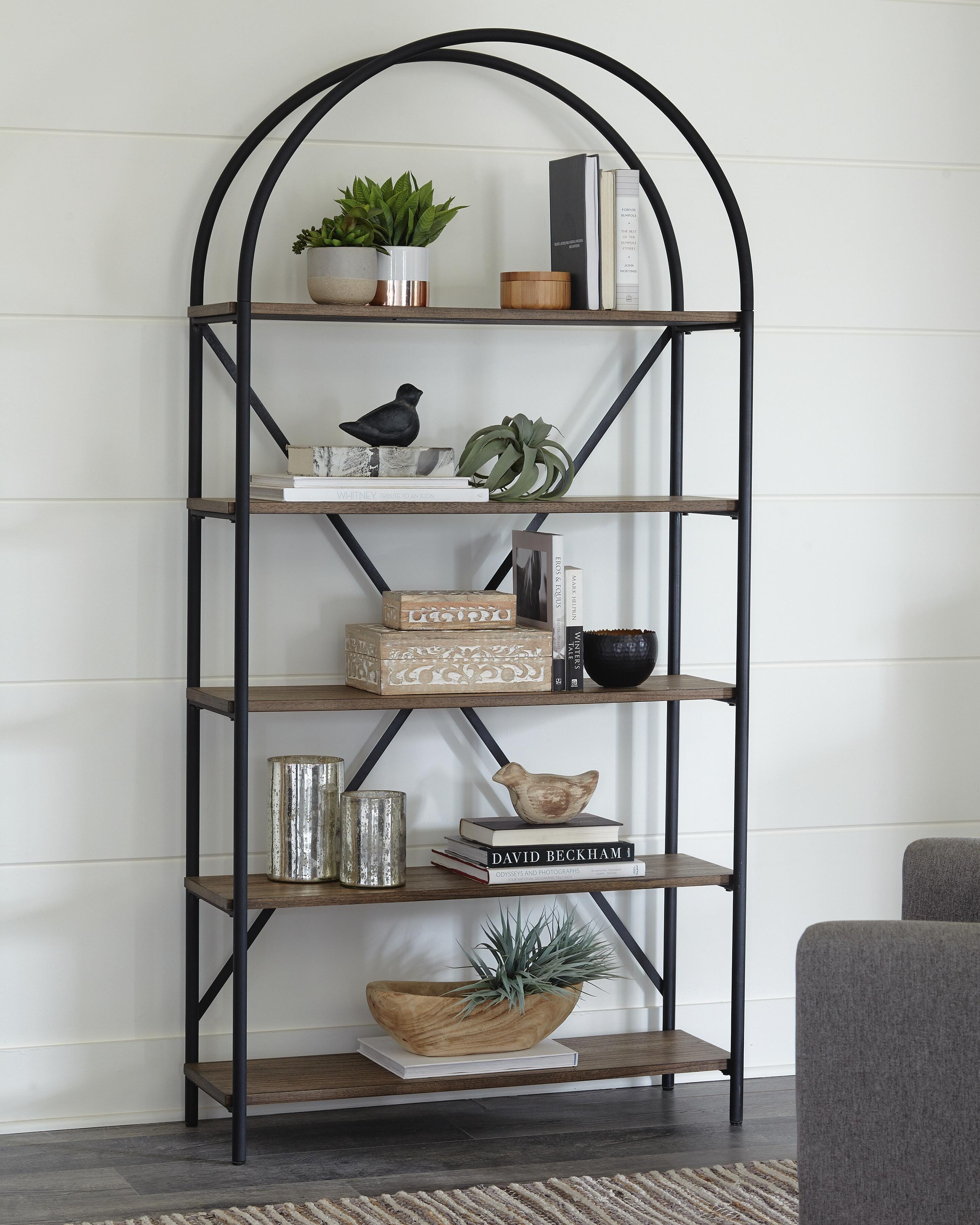 Click here for Galtbury 72 Bookcase  Brown/Black prices