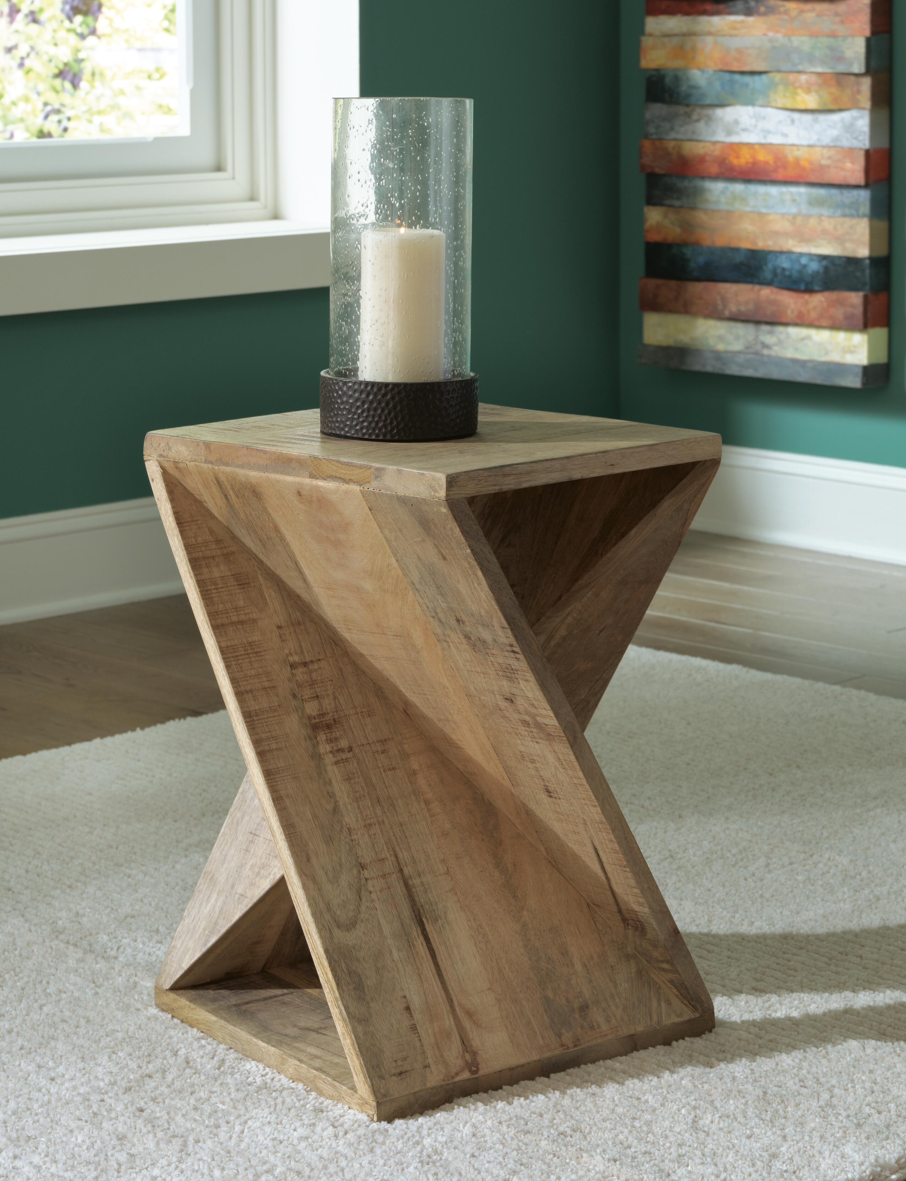 Click here for Zalemont Accent Table  Distressed Brown prices
