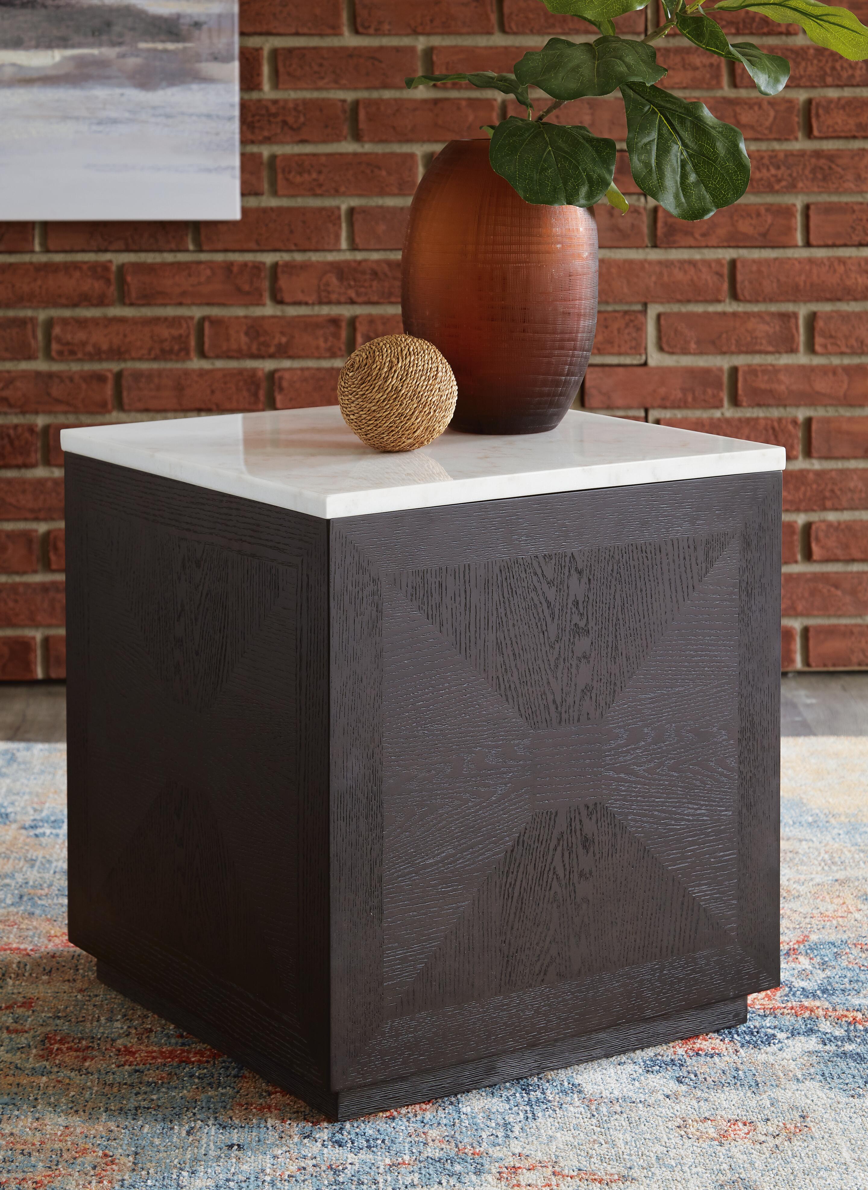 Click here for Henridge Accent Table  Black/White prices