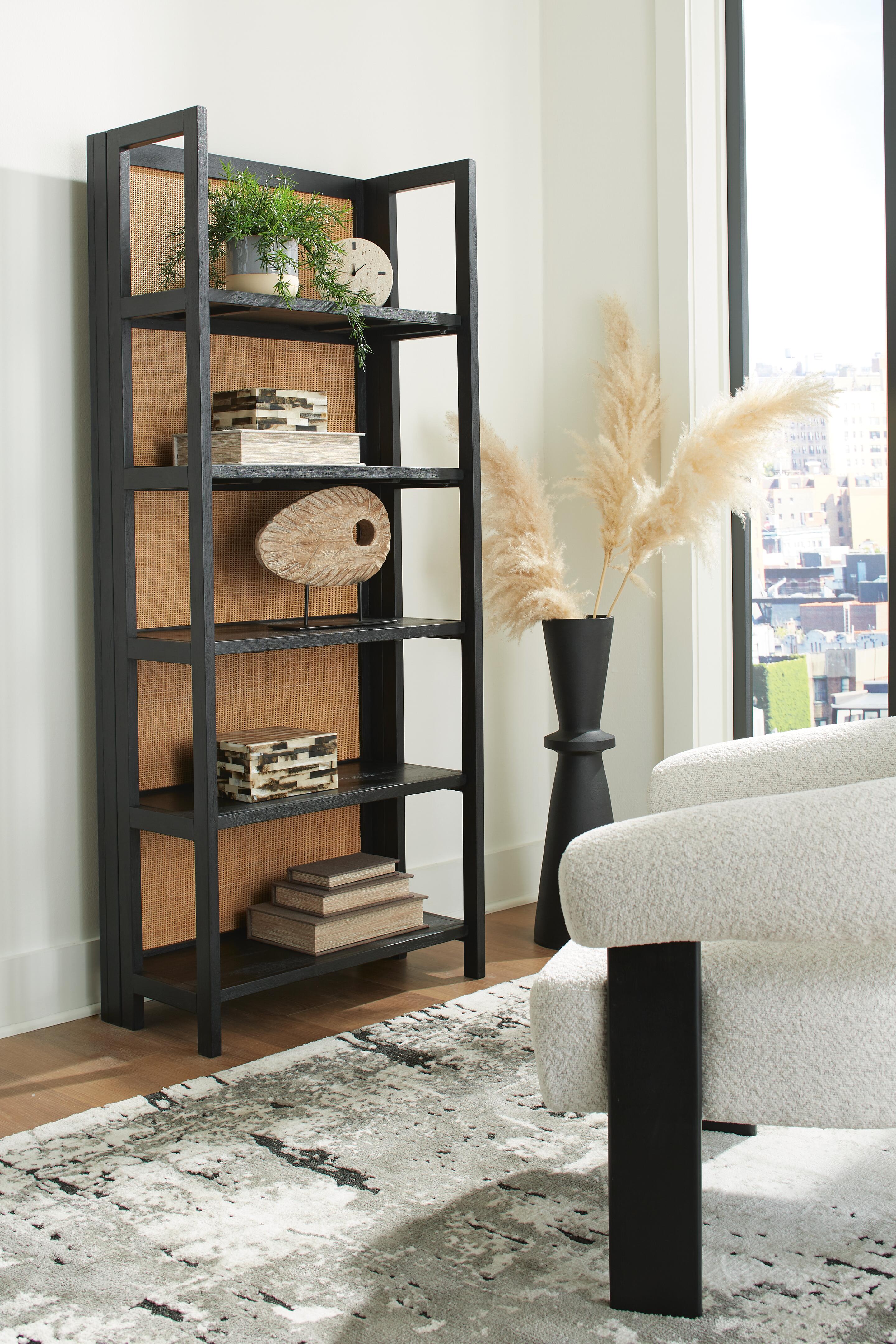 Click here for Abyard Bookcase  Black/Natural prices