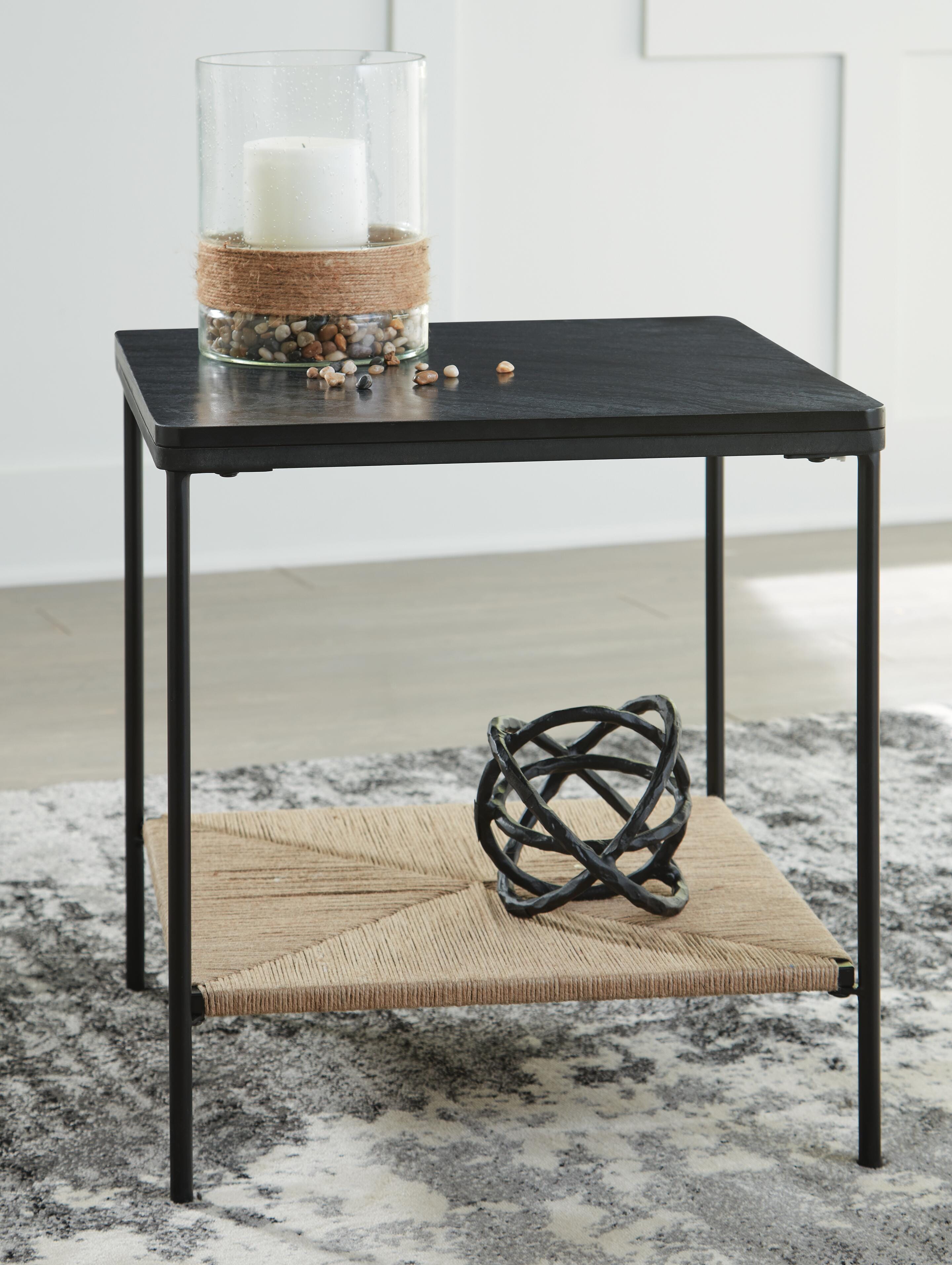 Click here for Minrich Accent Table  Black/Natural prices