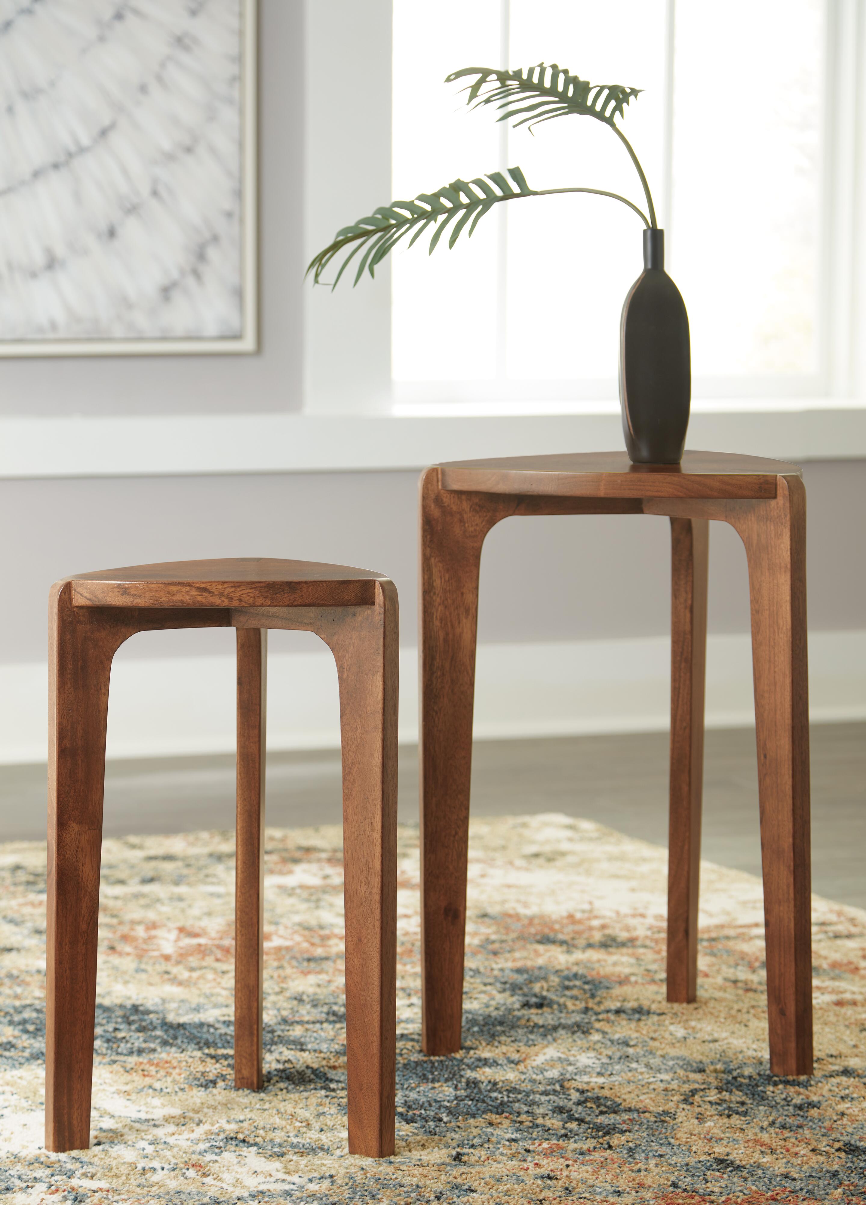Click here for Brynnleigh Accent Table (Set of 2)  Medium Brown prices