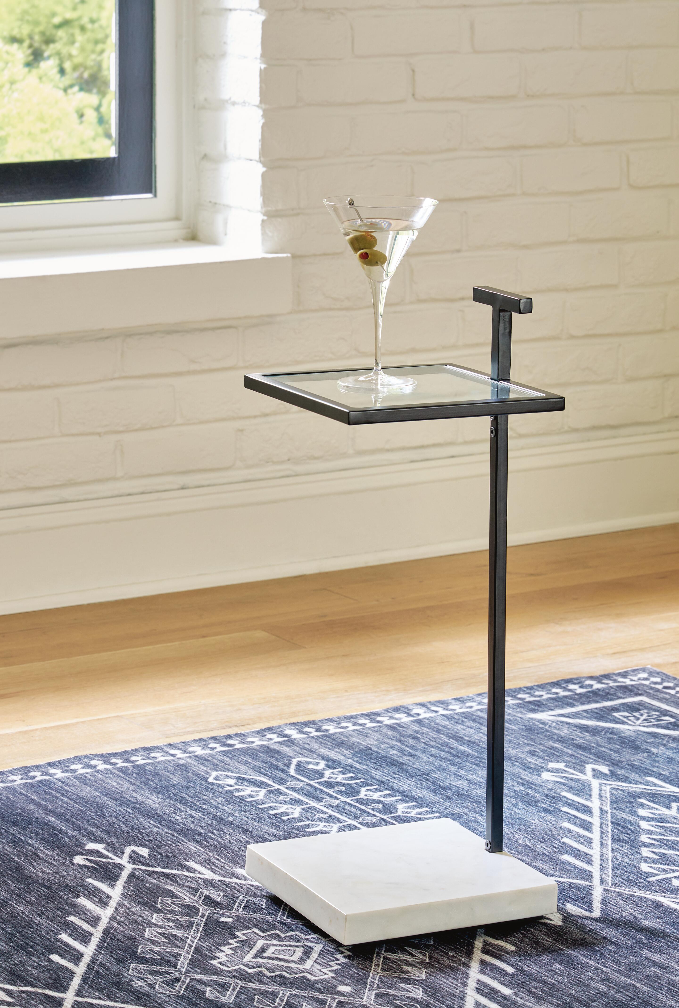 Click here for Mannill Accent Table  Black/White prices