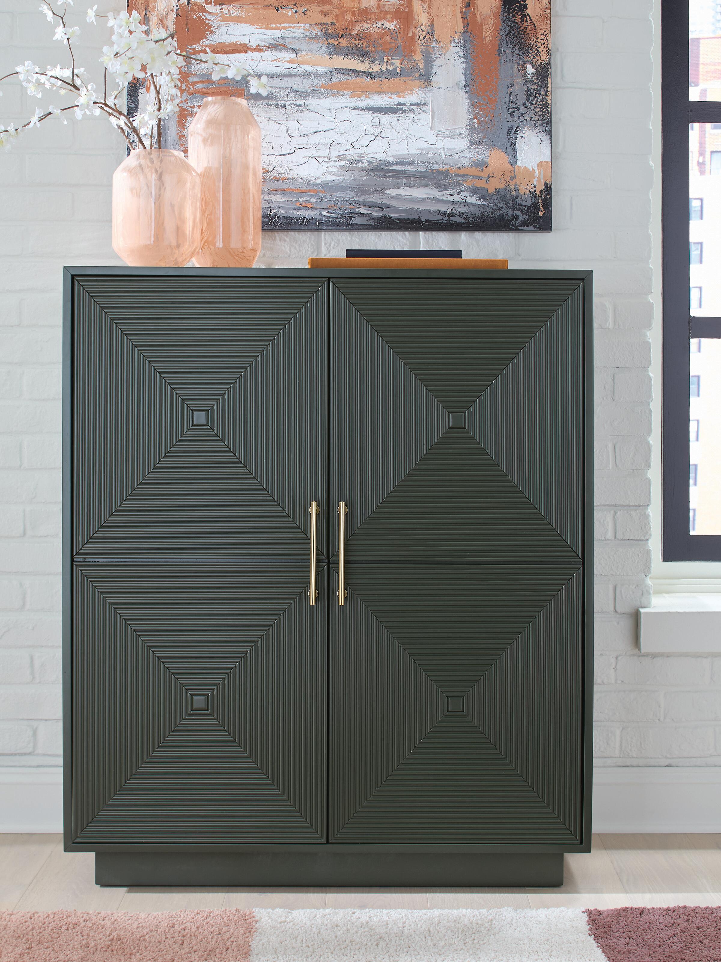 Click here for Geirwood Accent Cabinet  Dark Green prices