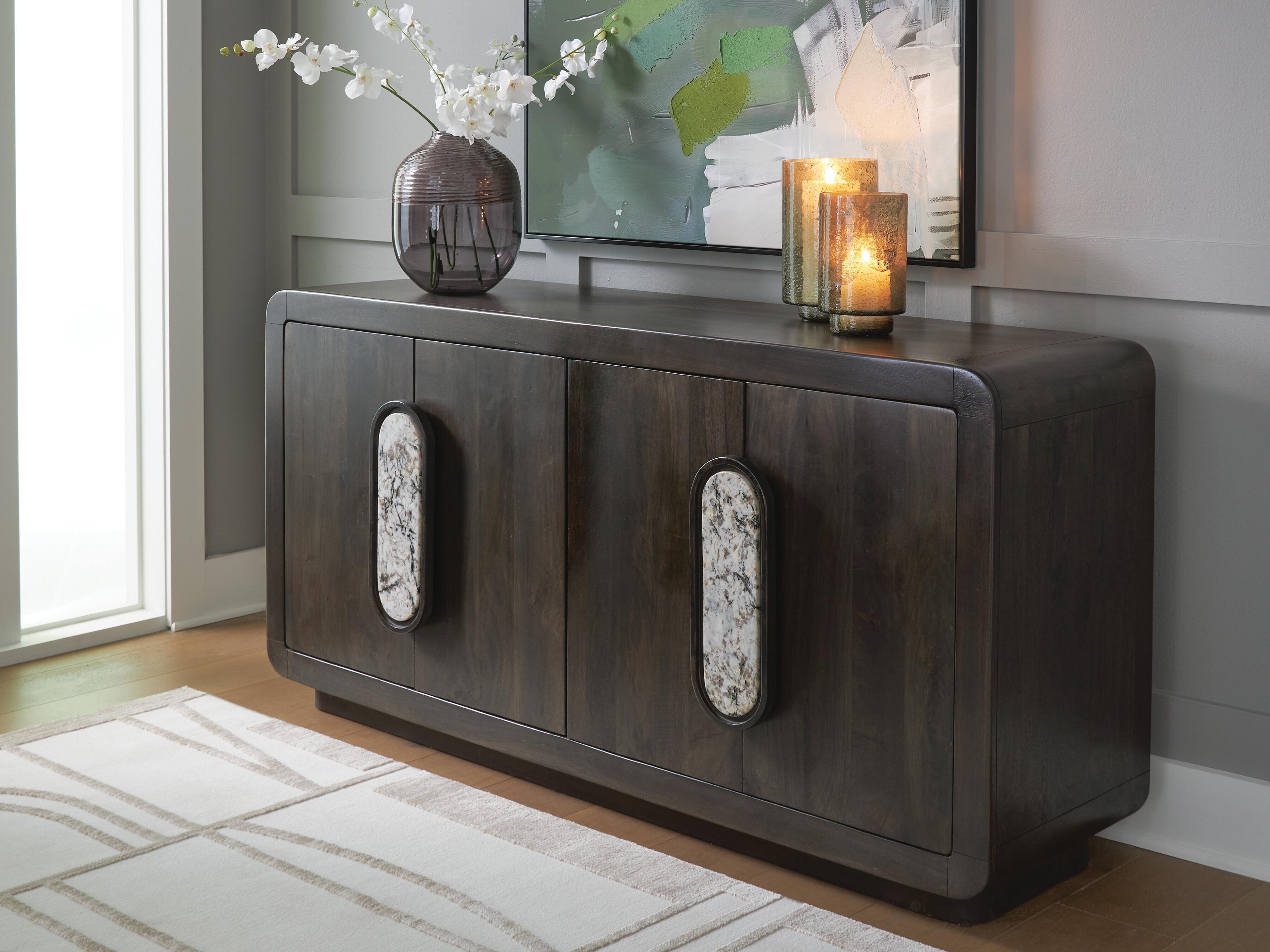 Click here for Elliston Accent Cabinet  Espresso Brown prices
