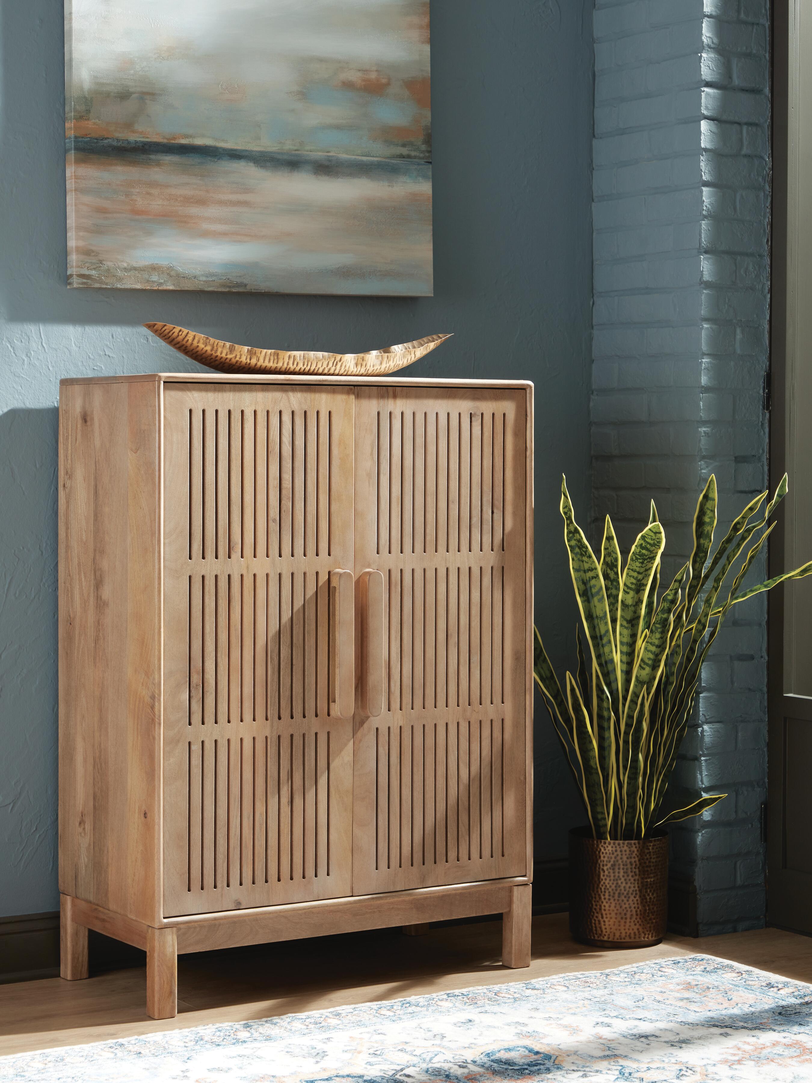 Click here for Pellamour Bar Cabinet  Natural Brown prices