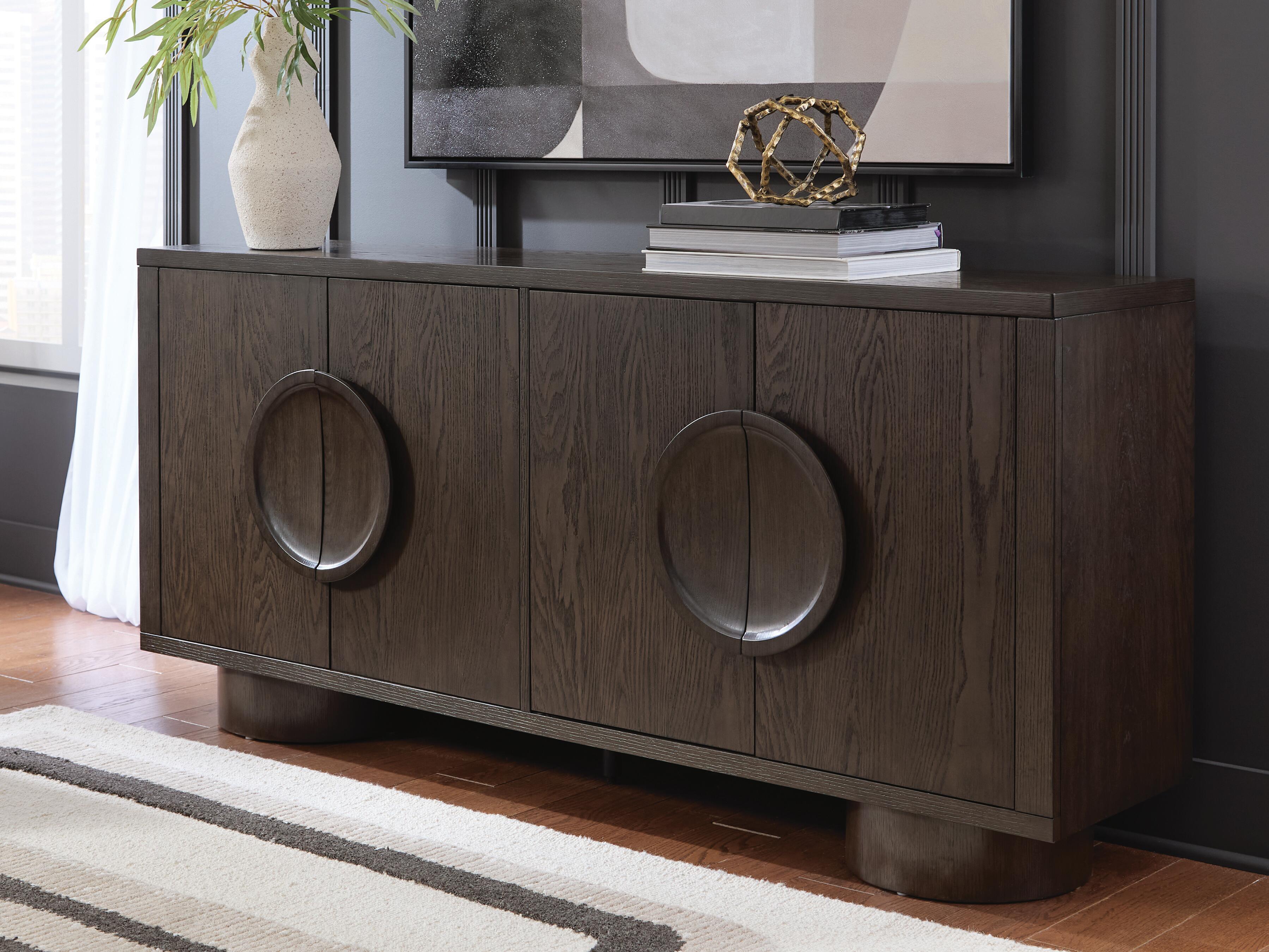 Click here for Veeda Accent Cabinet  Dark Brown prices