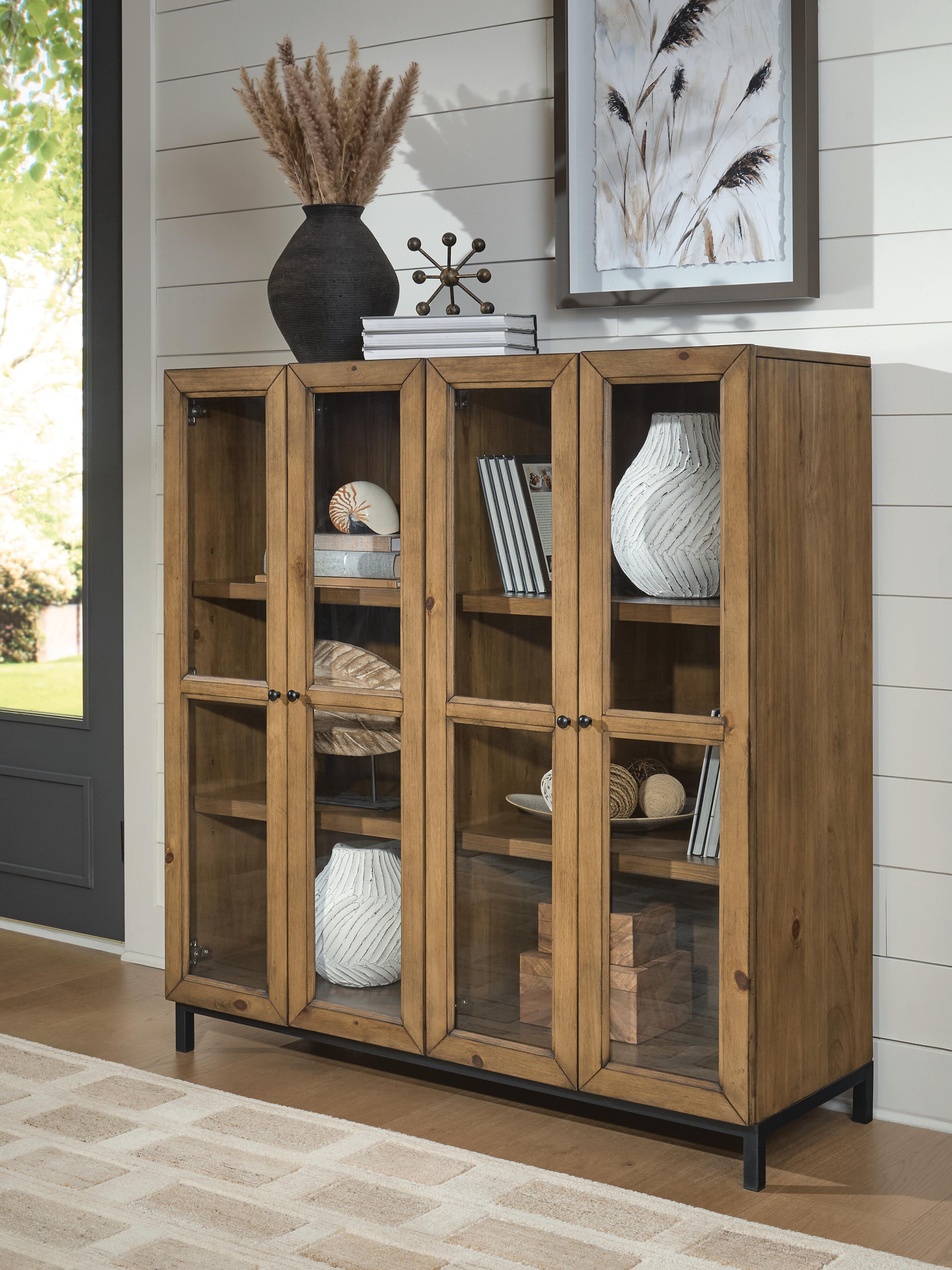 Click here for Wrenridge Accent Cabinet  Gray Brown prices