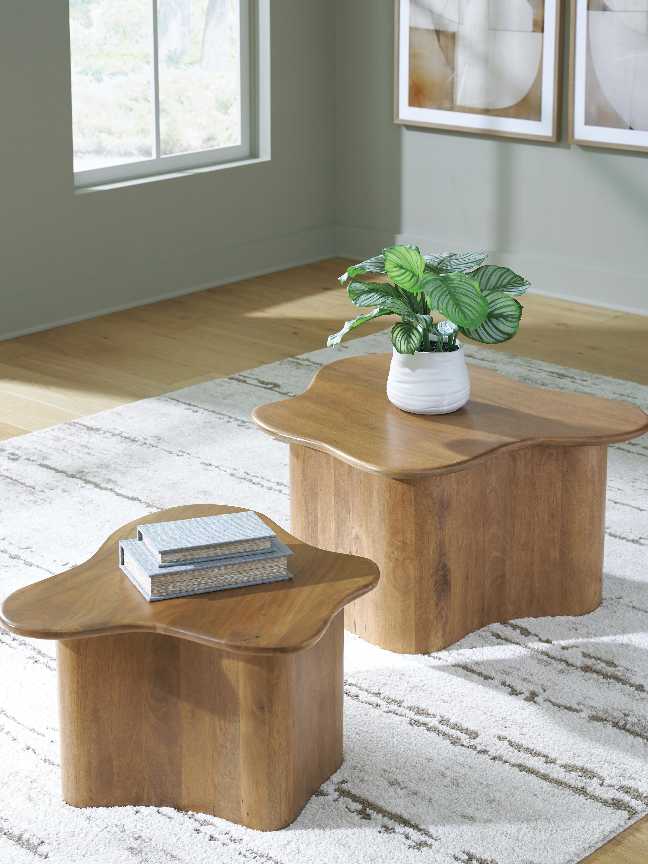 Click here for Abeford Accent Coffee Table (Set of 2)  Brown prices