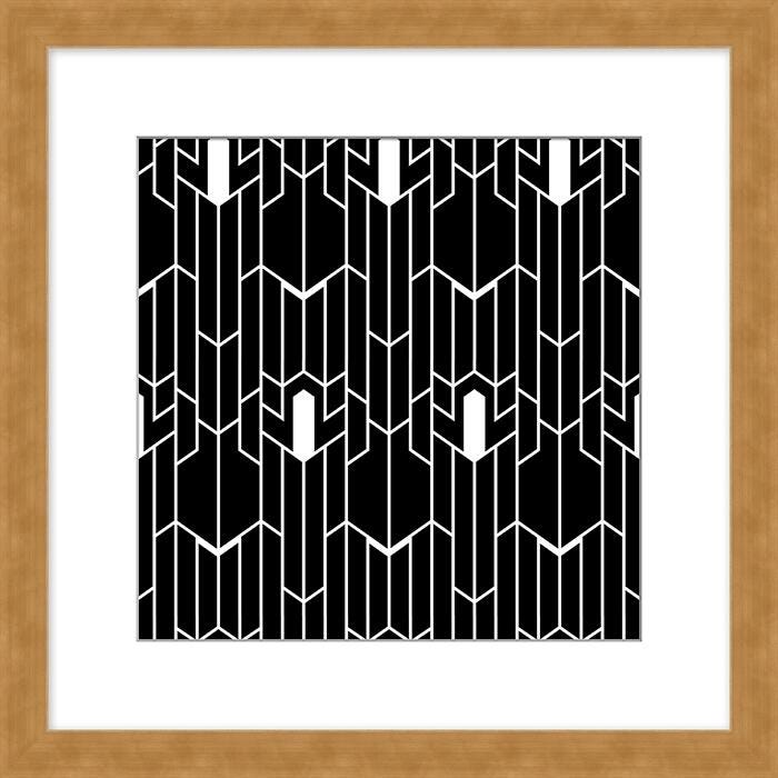 Click here for Providence Art Giclee Art Deco Wall Art  Black/Whi... prices