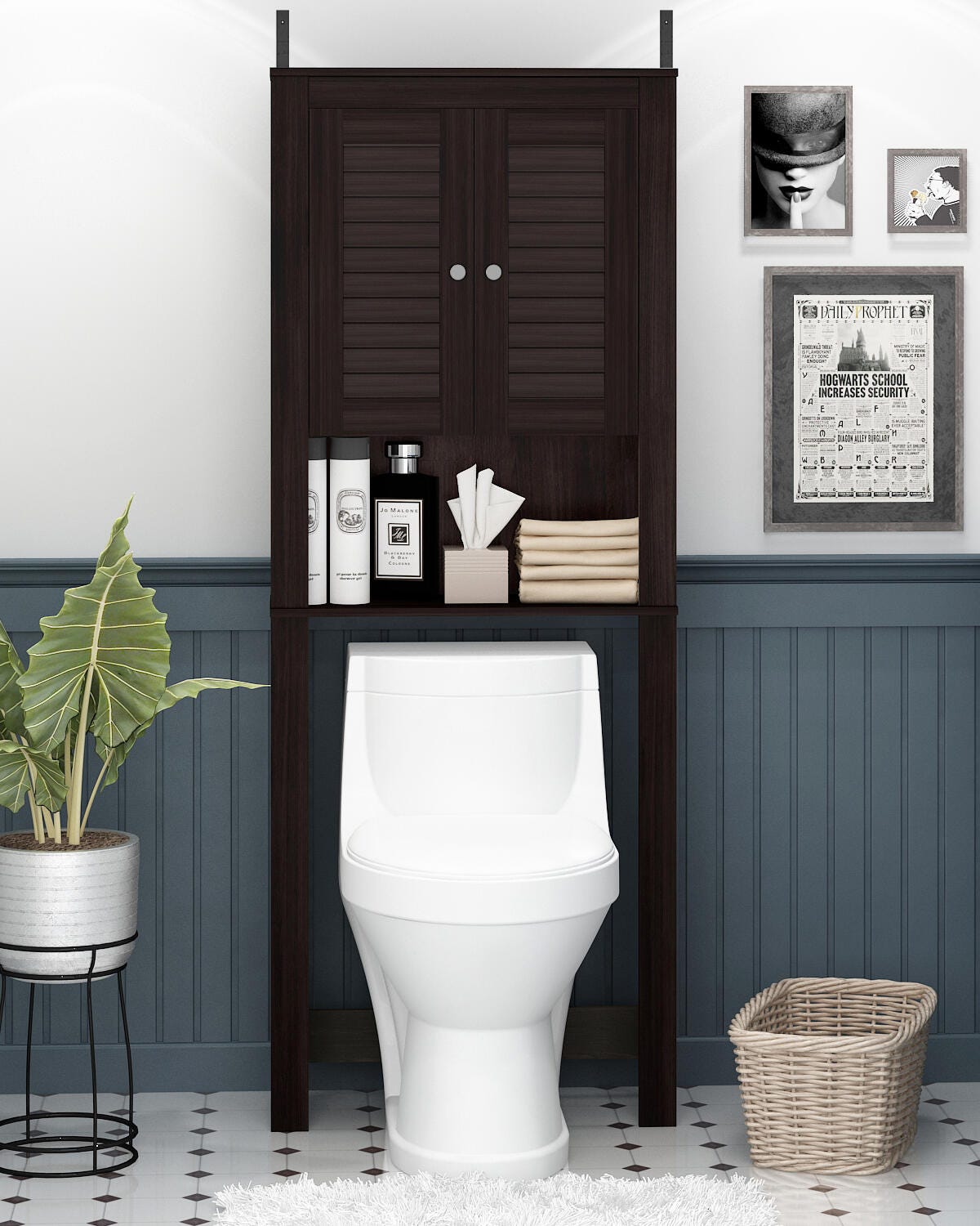 Click here for Indo Louver Bathroom Cabinet  Espresso prices