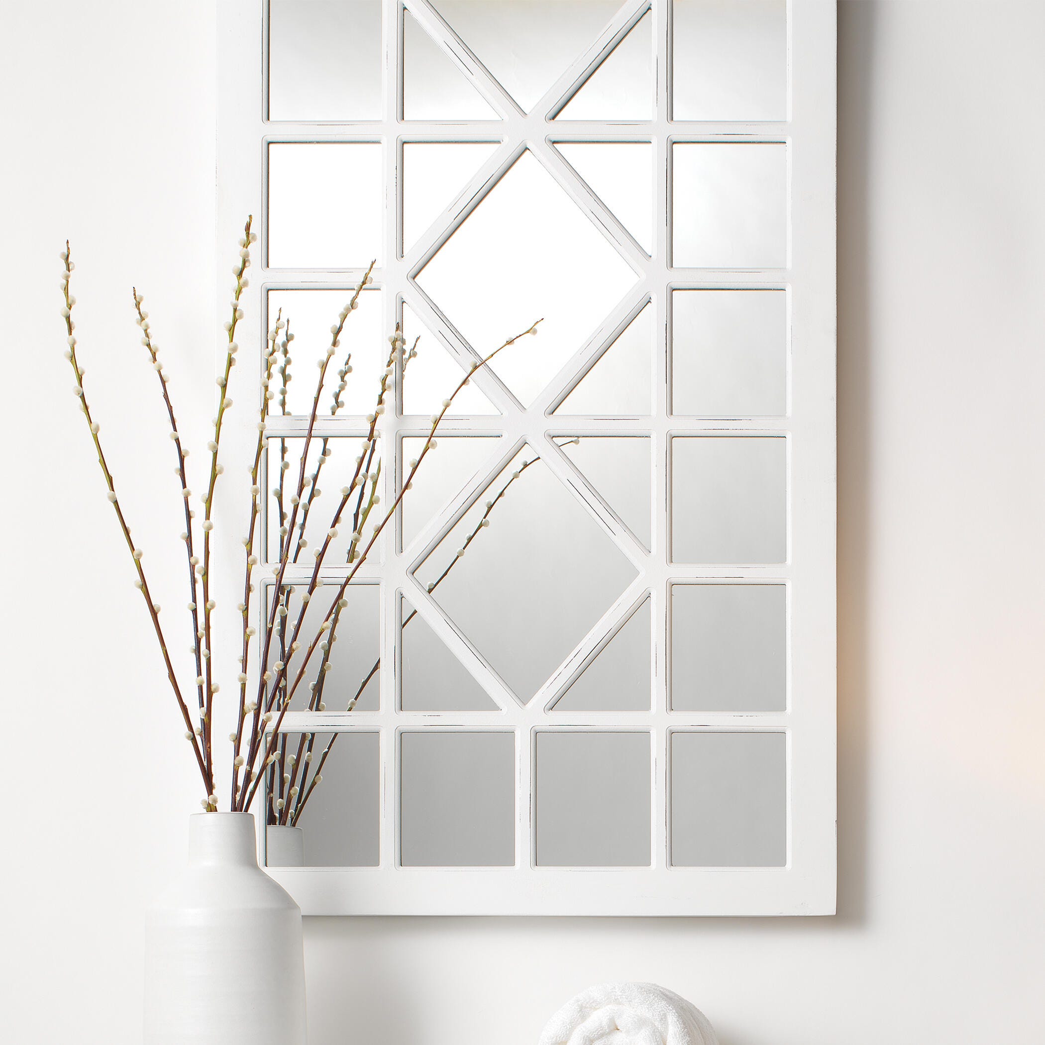 Click here for Joanna Mirror  White prices