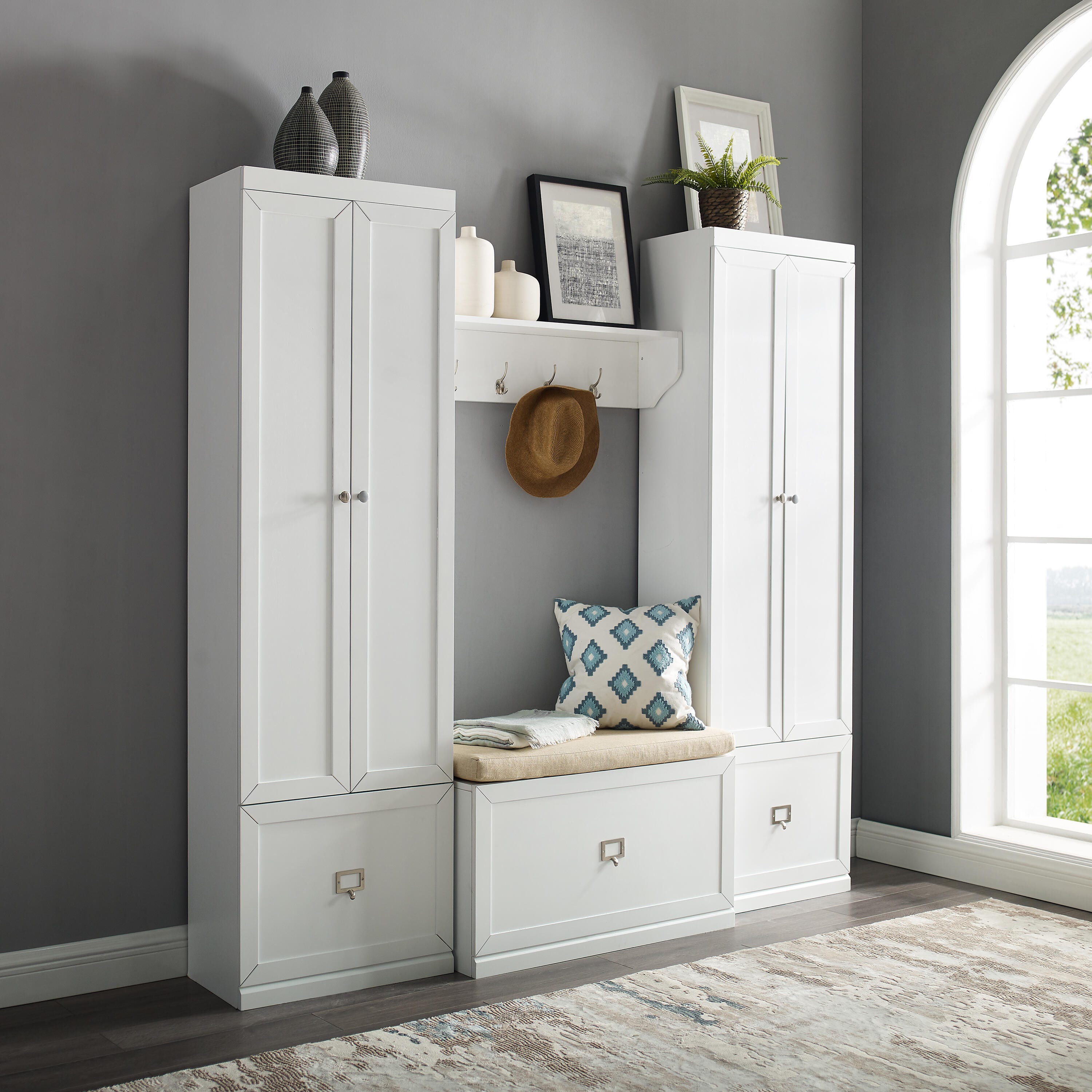 Click here for Crosley Furniture Harper 4-Piece Entryway Set with... prices