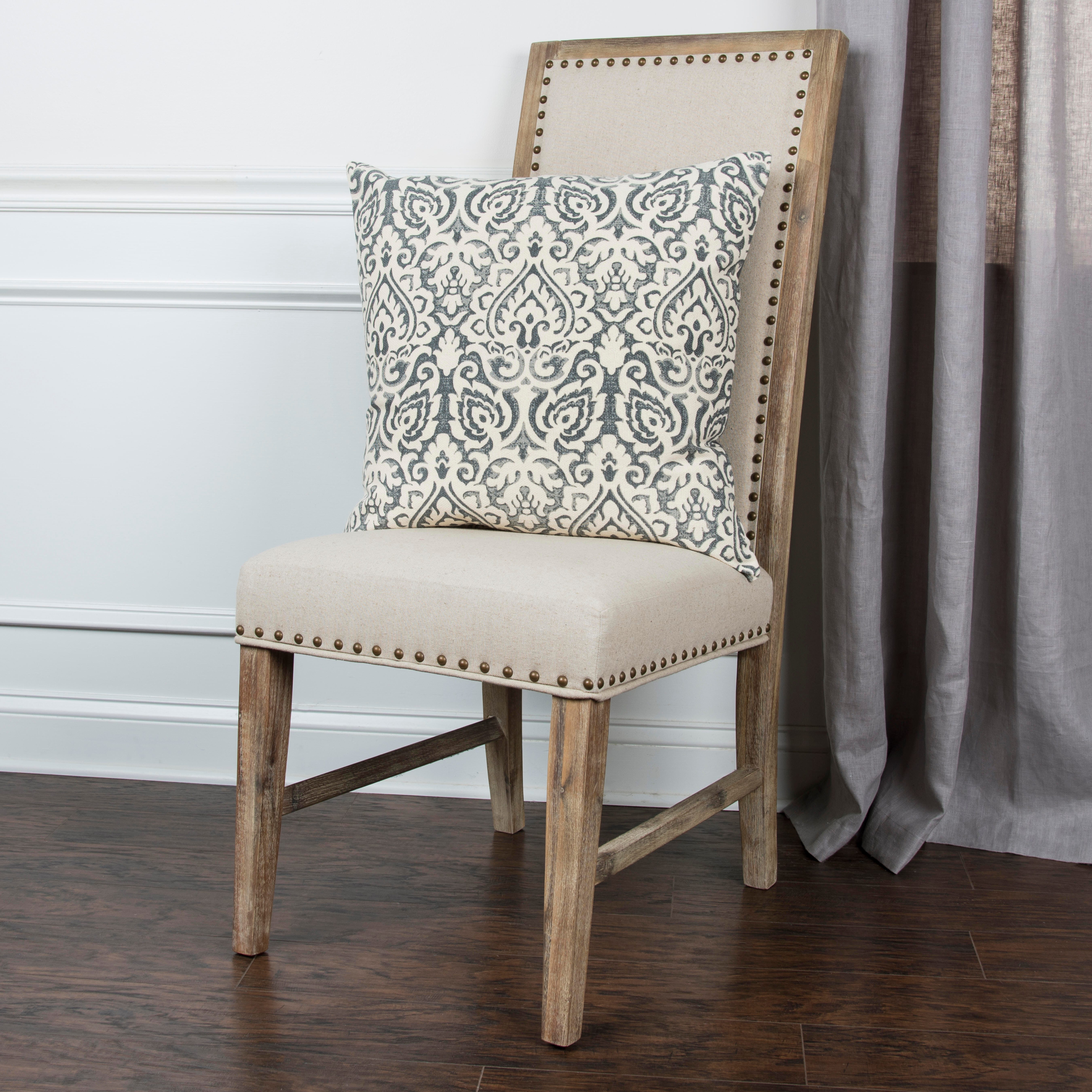 Click here for Home Accents Damask Throw Pillow  Light Gray prices