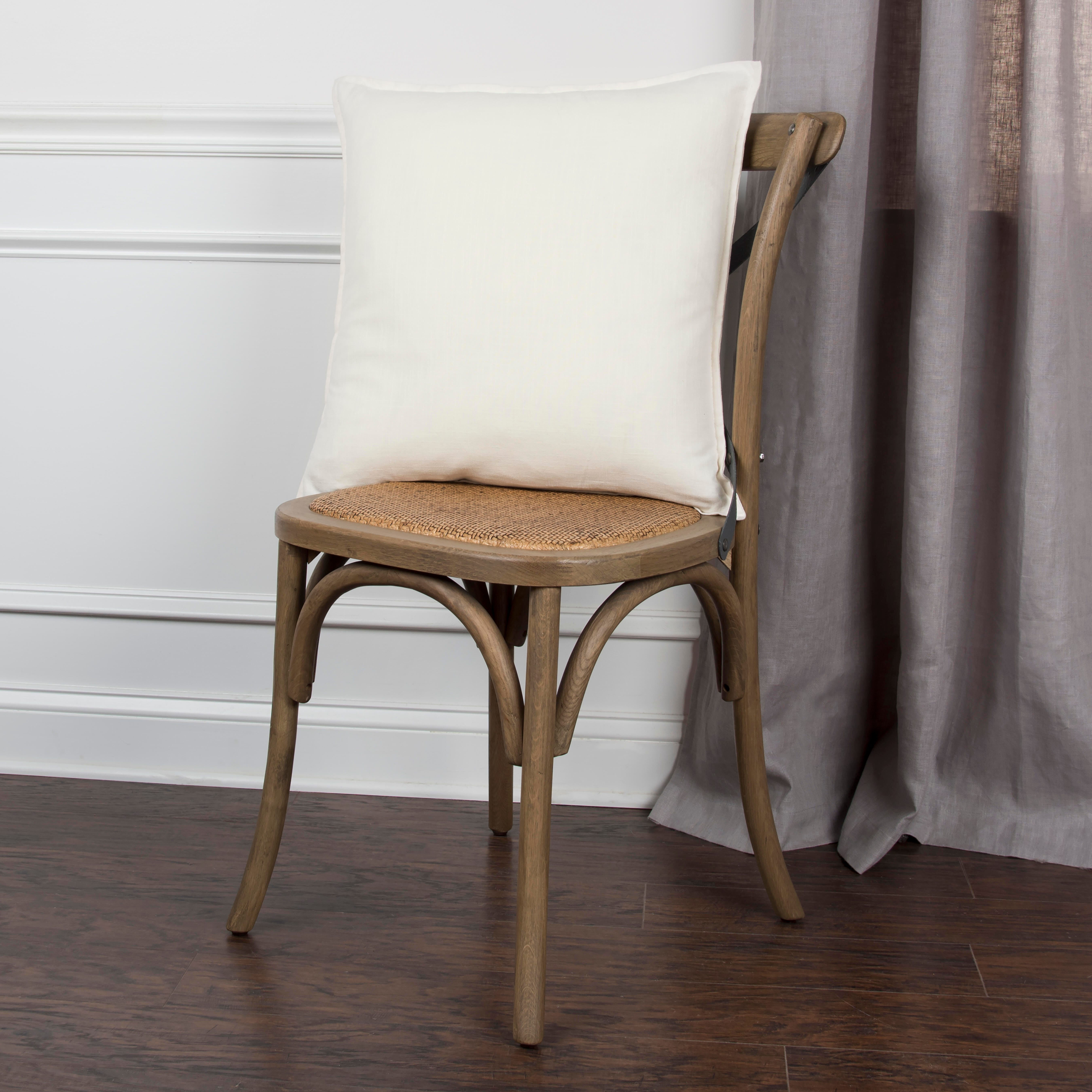 Click here for Home Accents Solid Throw Pillow  Off White prices