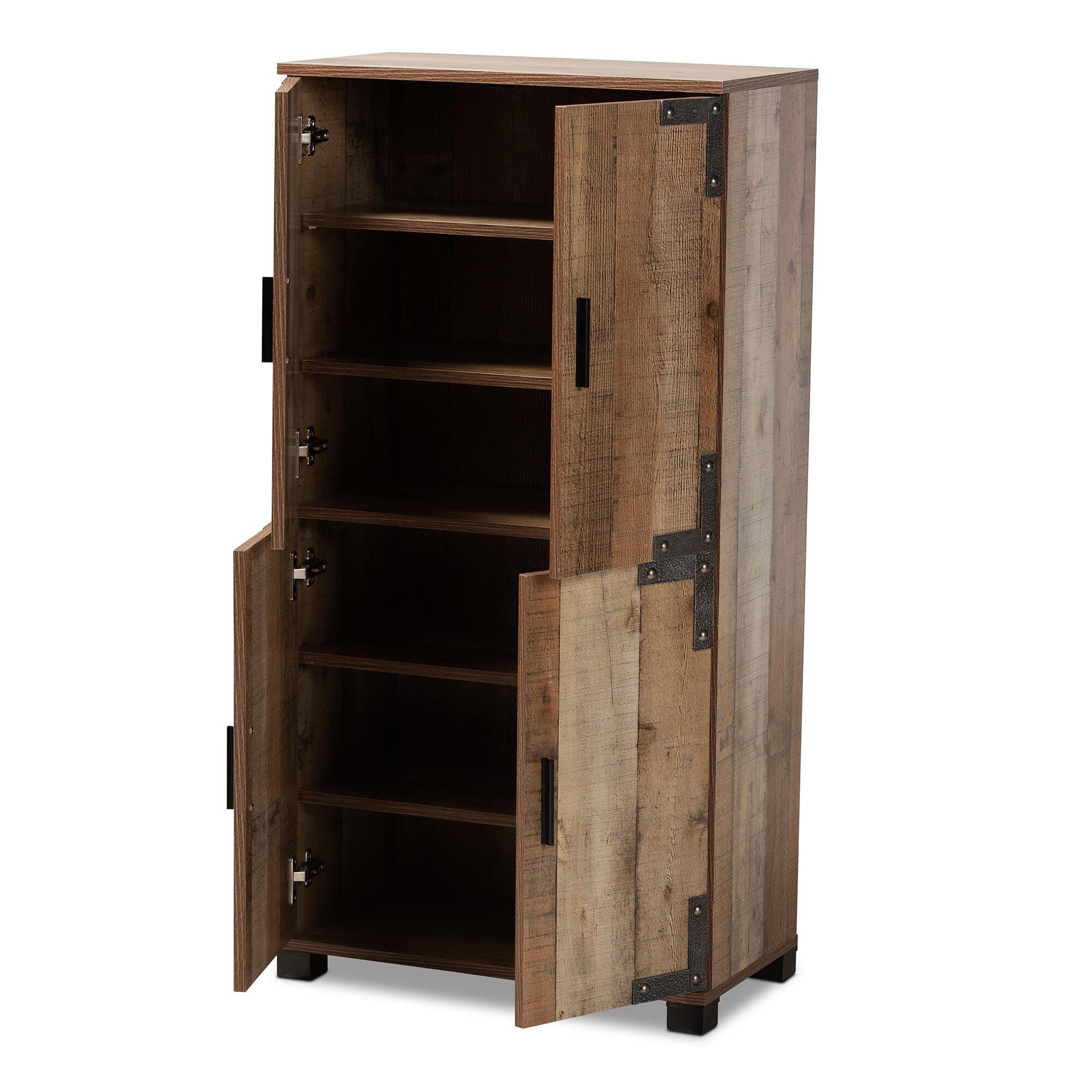 Click here for 4-Door Shoe Cabinet 18-Pair  Brown prices