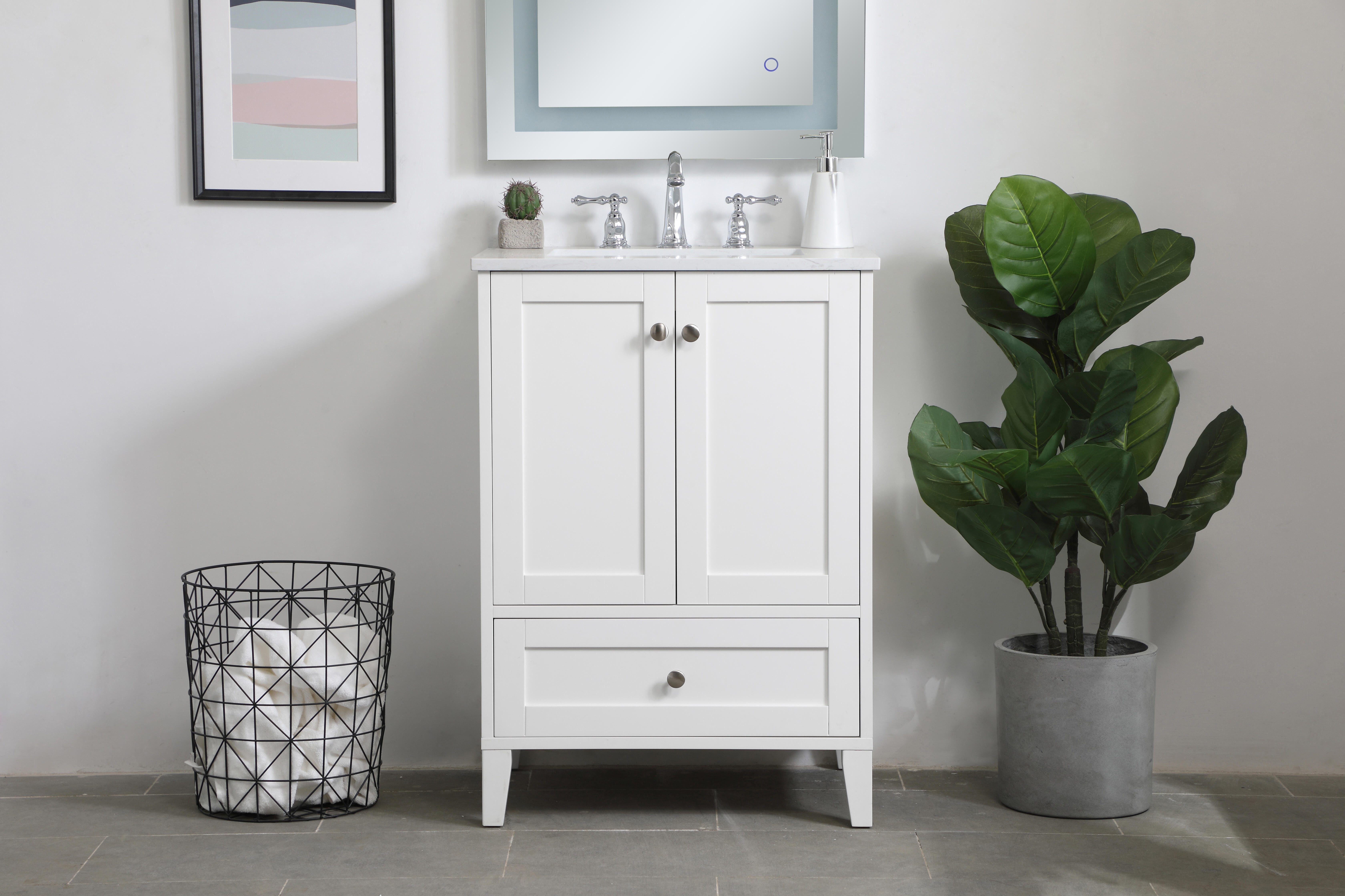 Click here for Sommerville 24 Single Bathroom Vanity Set  White prices