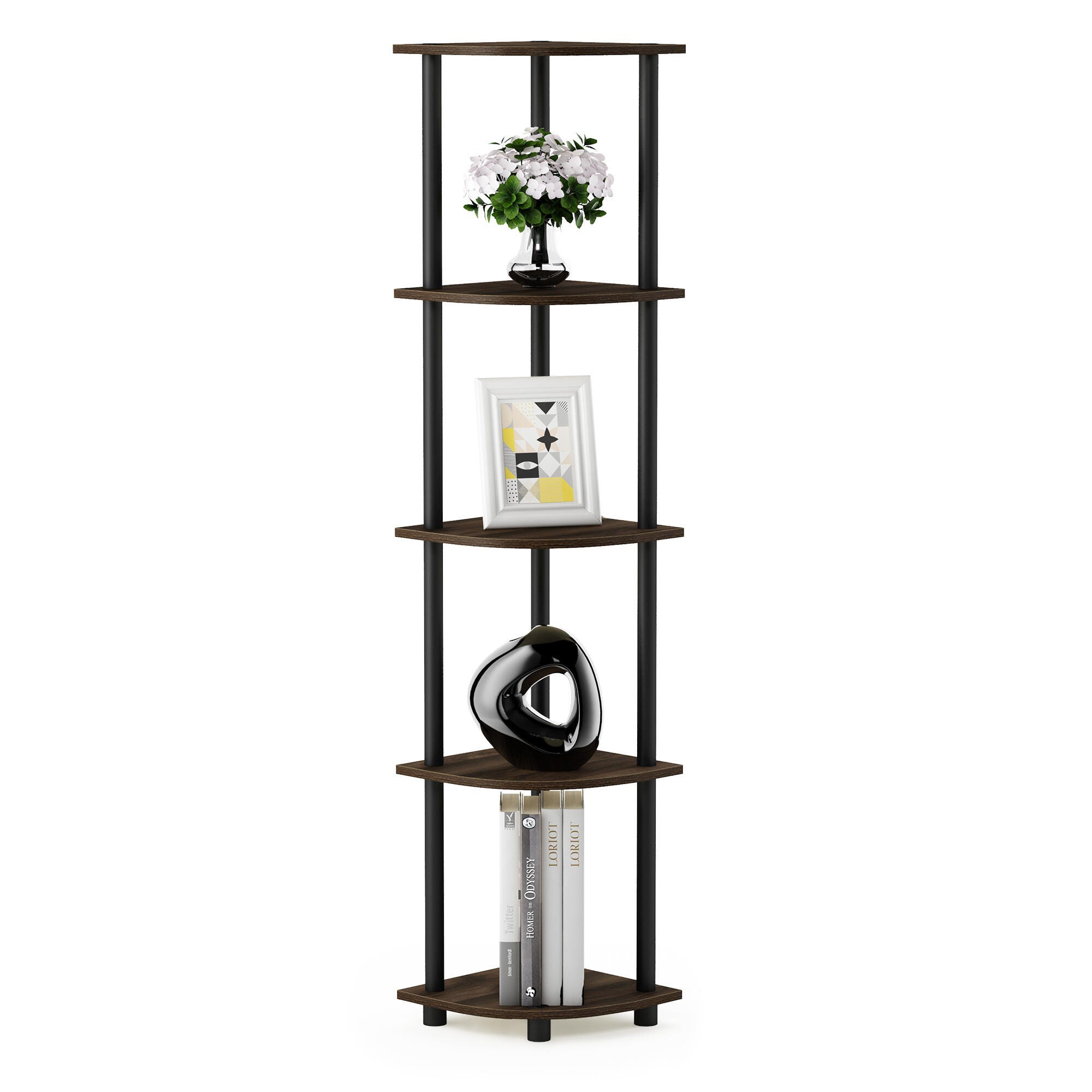 Click here for Furinno Turn-N-Tube 5 Tier Corner Display Rack Mul... prices