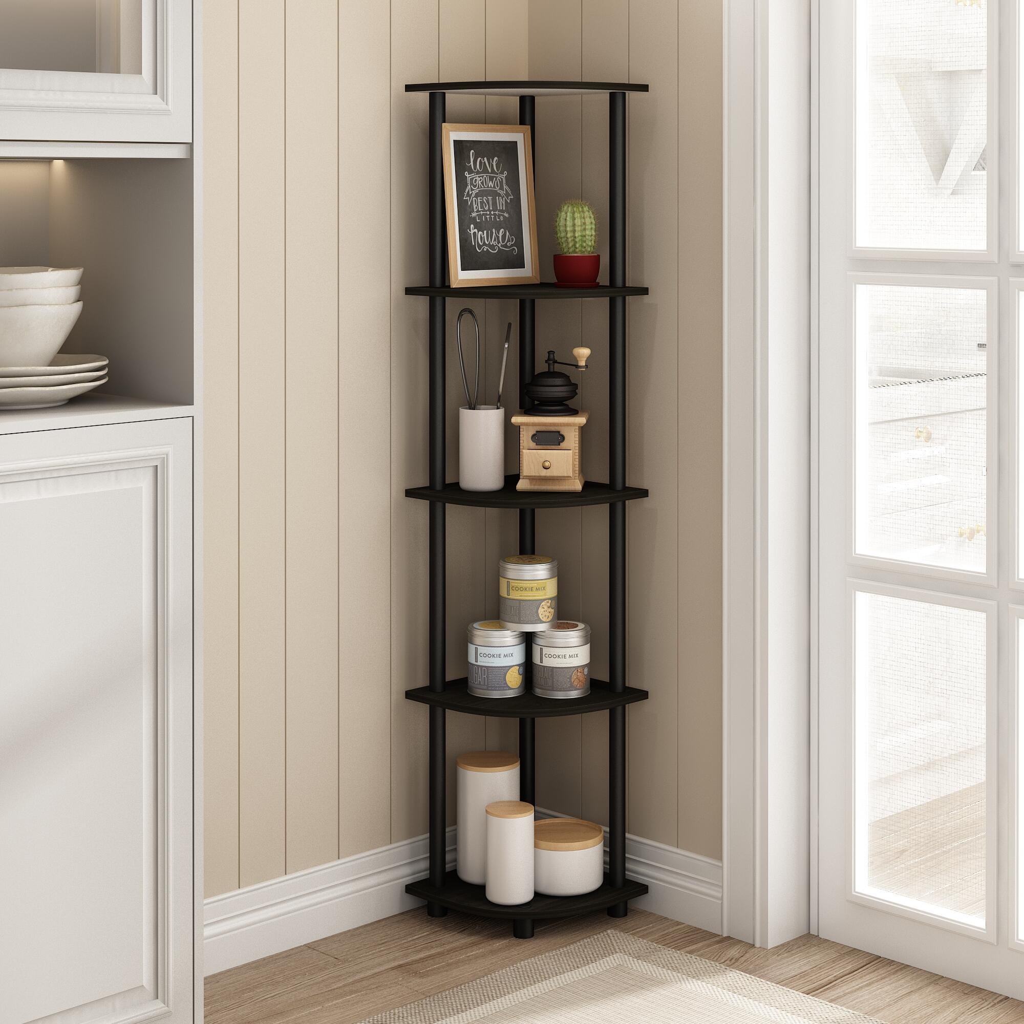 Click here for Furinno Turn-N-Tube 5 Tier Corner Display Rack Mul... prices