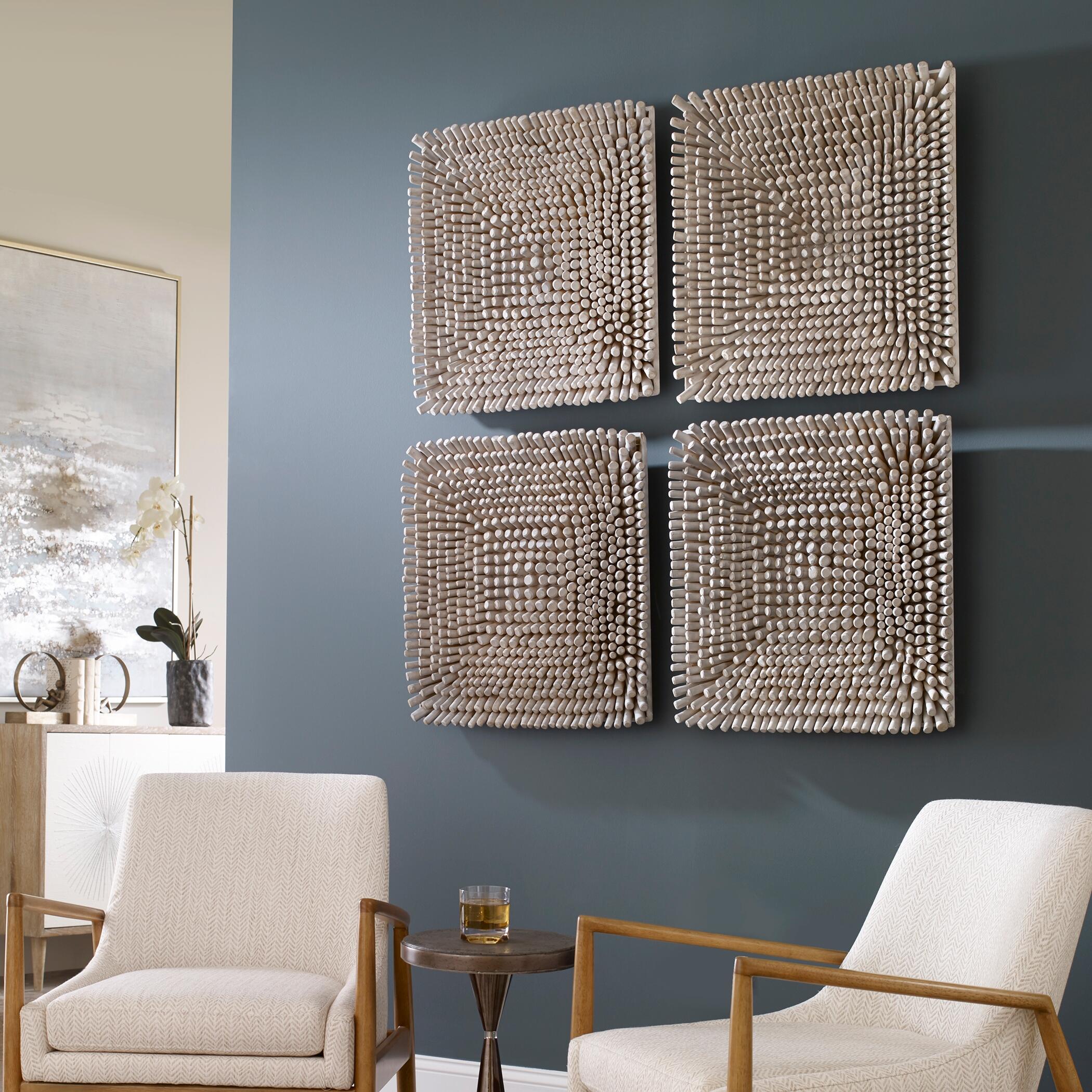 Click here for Uttermost Portside Wood Wall Panel  White prices