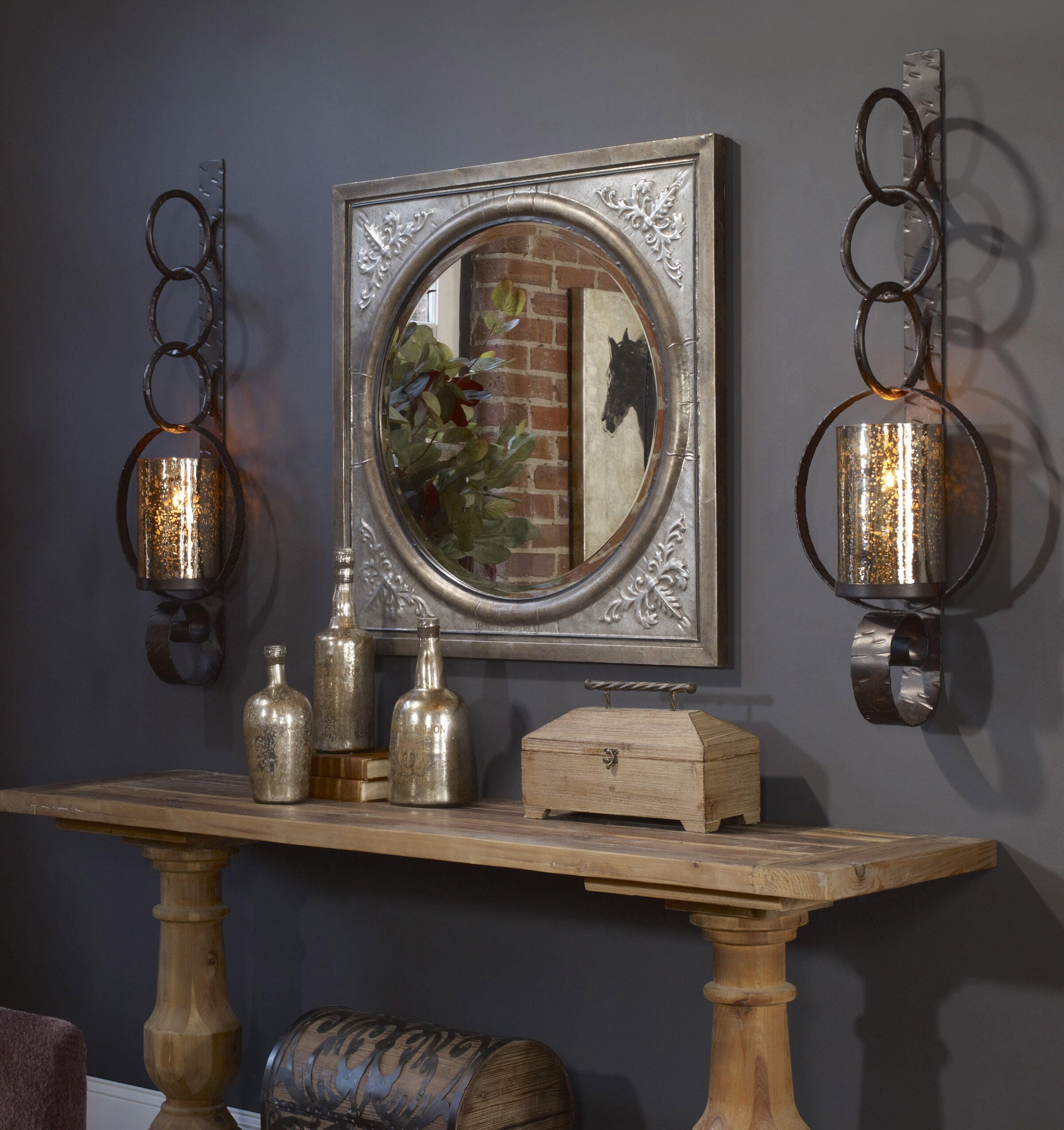 Click here for Uttermost Falconara Wall Sconce  Bronze prices