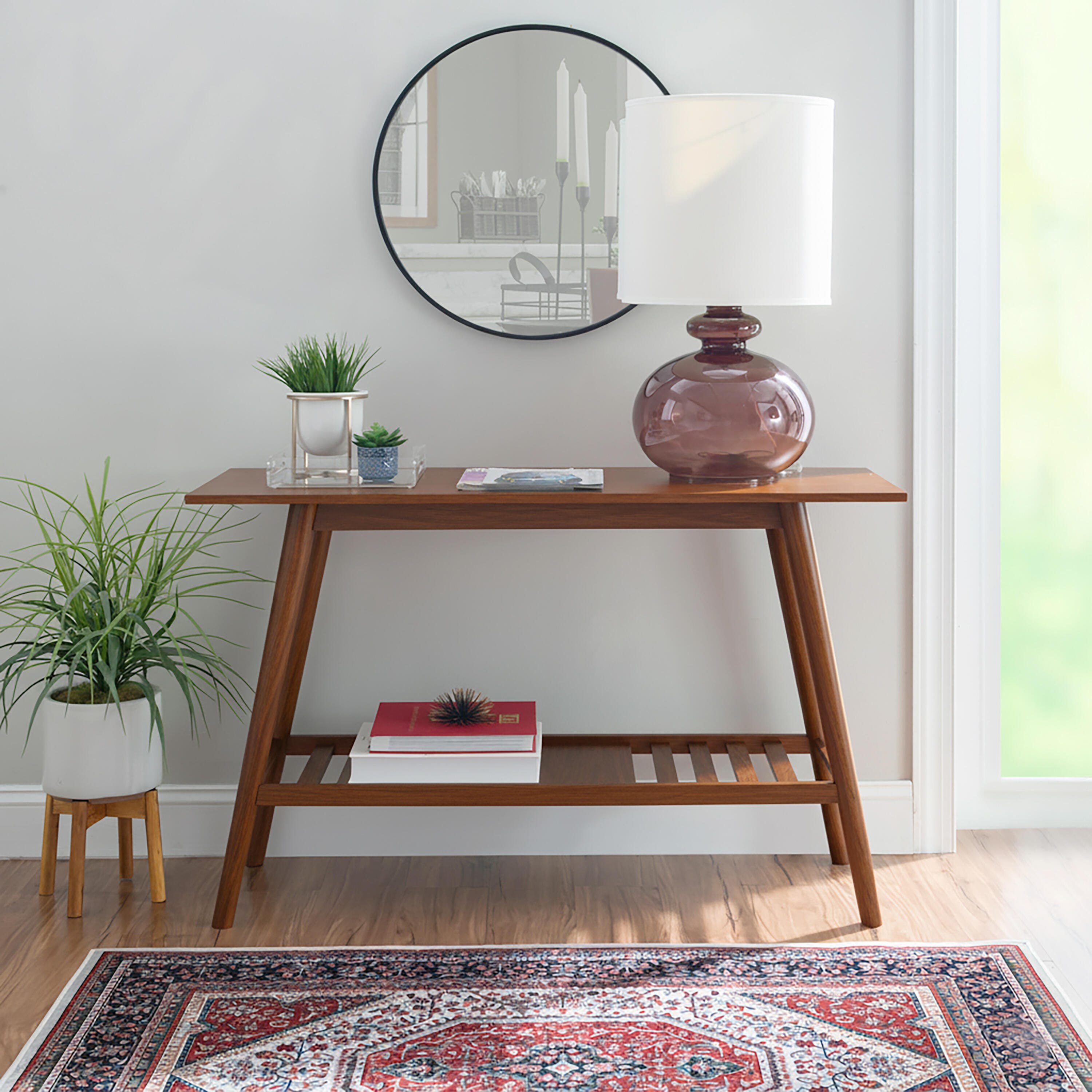 Click here for Linon Charlotte Console Table  Walnut prices