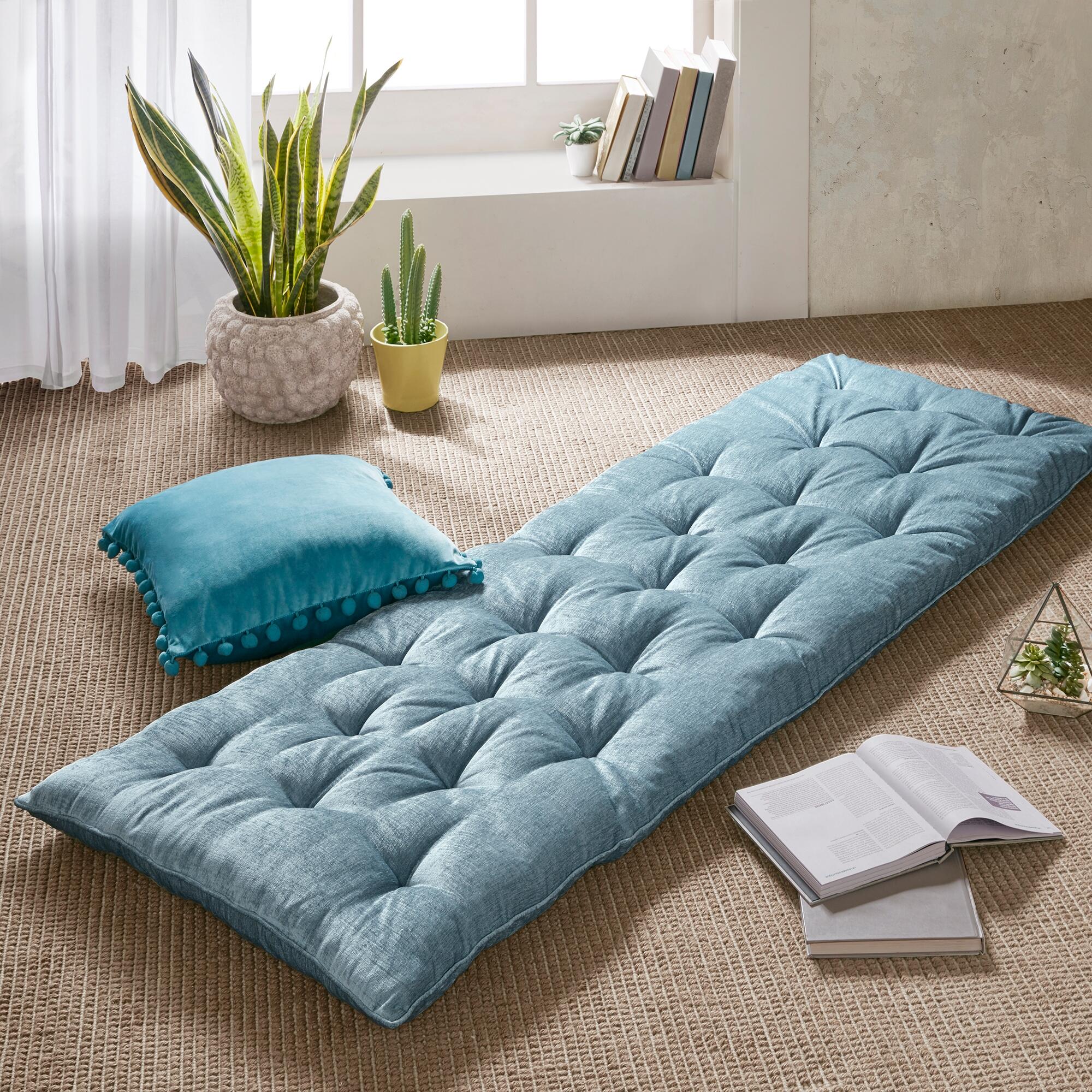 Click here for Alder Poly Chenille Lounge Floor Pillow Cushion  A... prices